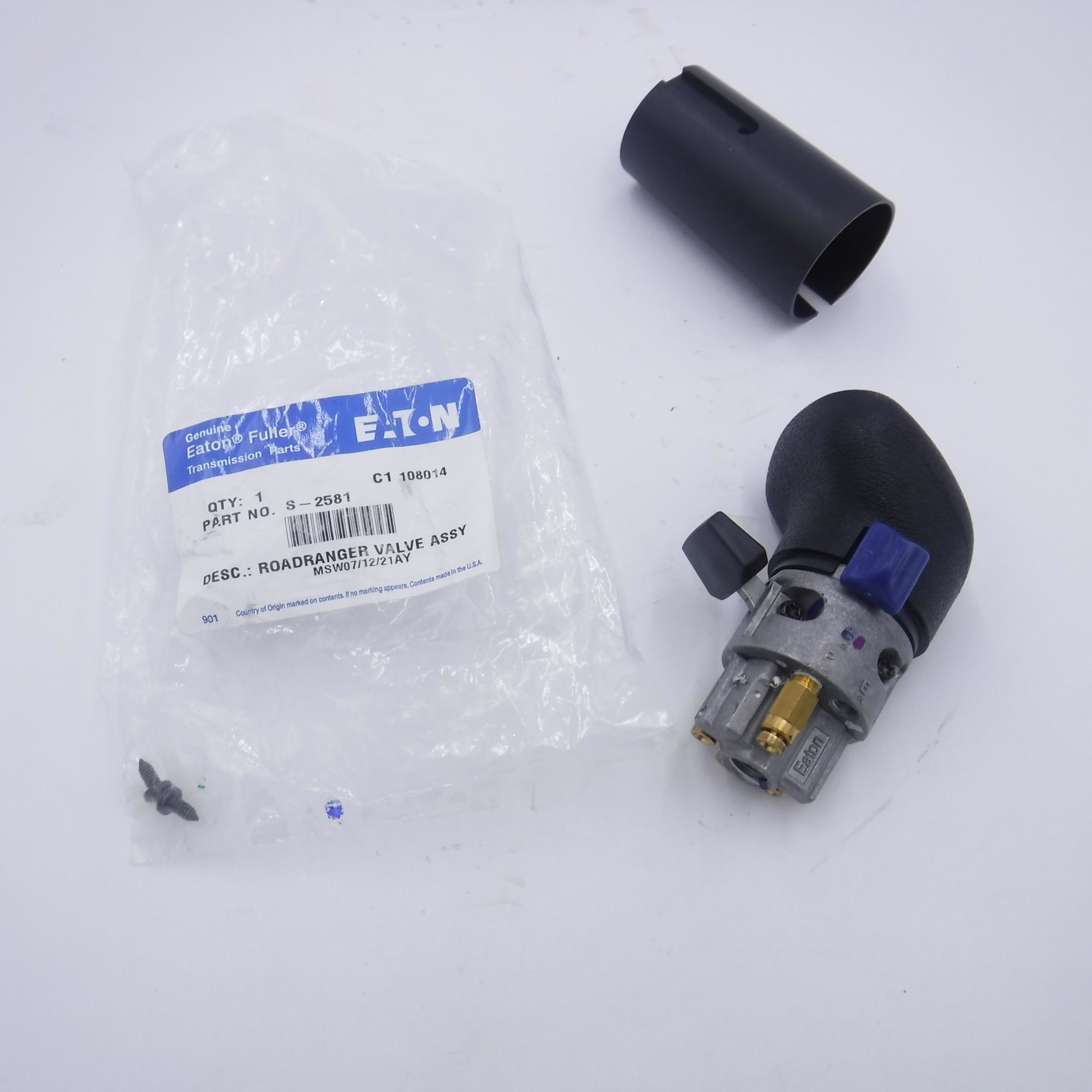 Genuine OEM Eaton Fuller S-2581 Roadranger Valve Assy Gear Shift Knob - OneClick Warehouse