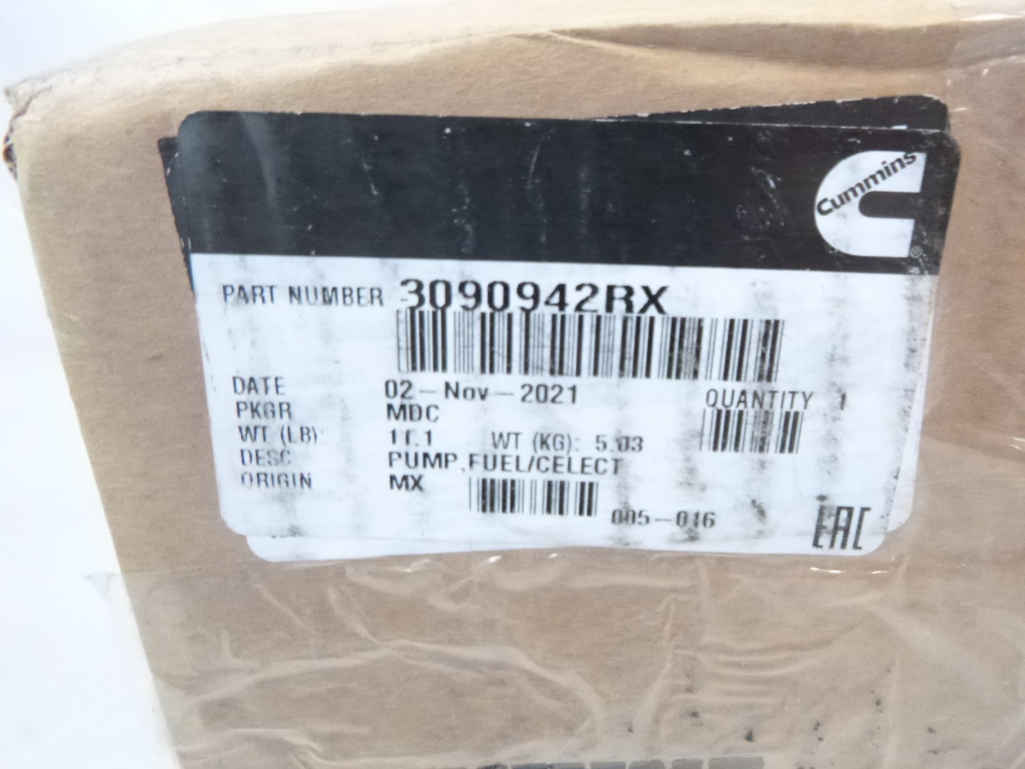 OEM Cummins 3090942RX Fuel Injection Pump fits M11 N14 QSM11 ISM11 ...