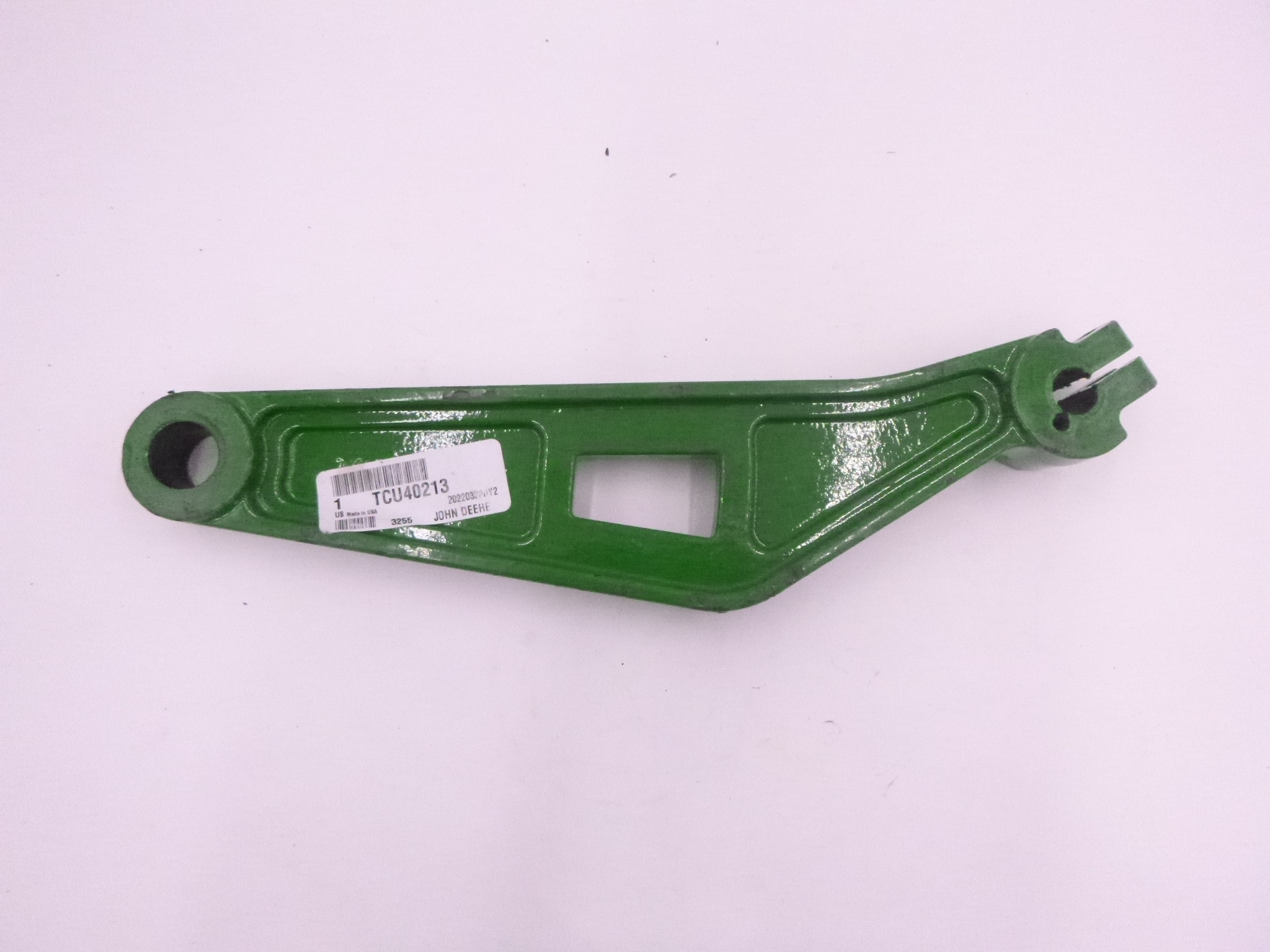 OEM John Deere Mower Deck Front Roller Adjuster Arm TCU40213 - OneClick ...