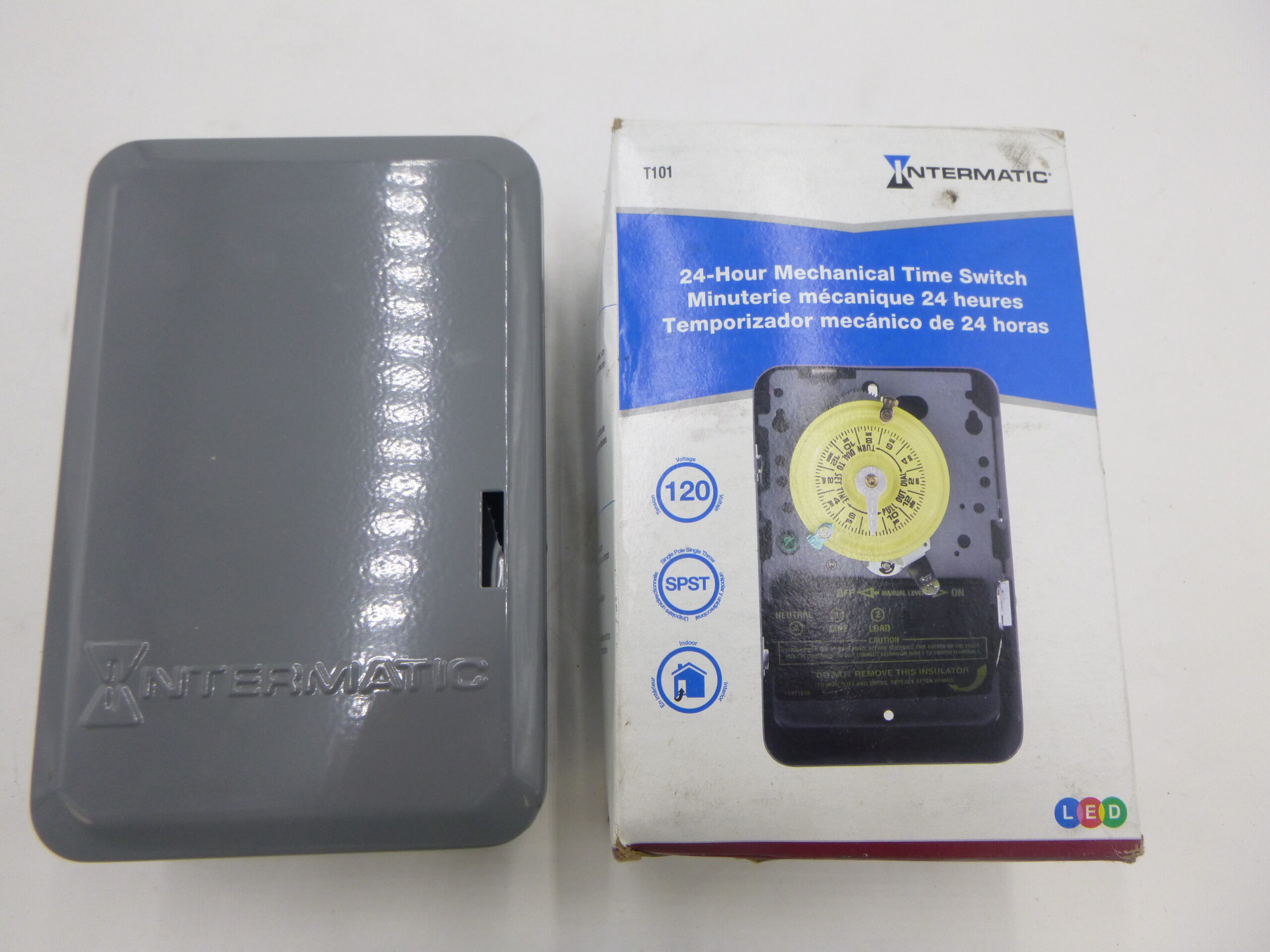 Intermatic 2E021B 24 Hour Mechanical Time Switch Box - OneClick Warehouse