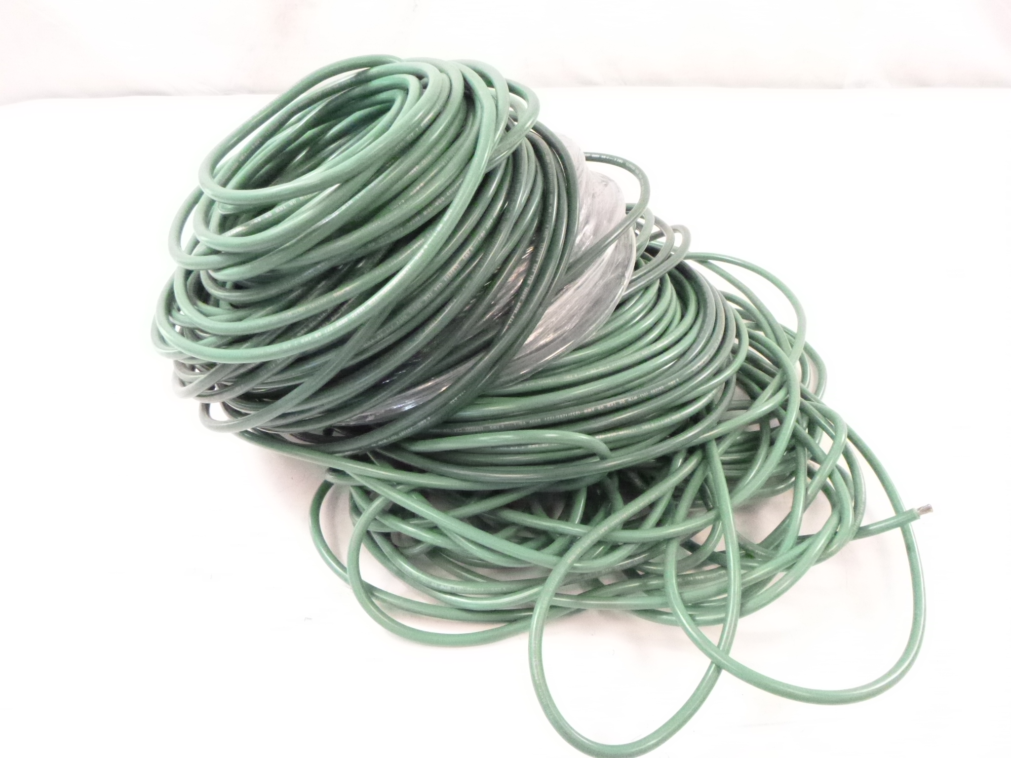 500' 6AWG TEW Type THW AWM Stranded 600V Green Flexible Marine Battery ...