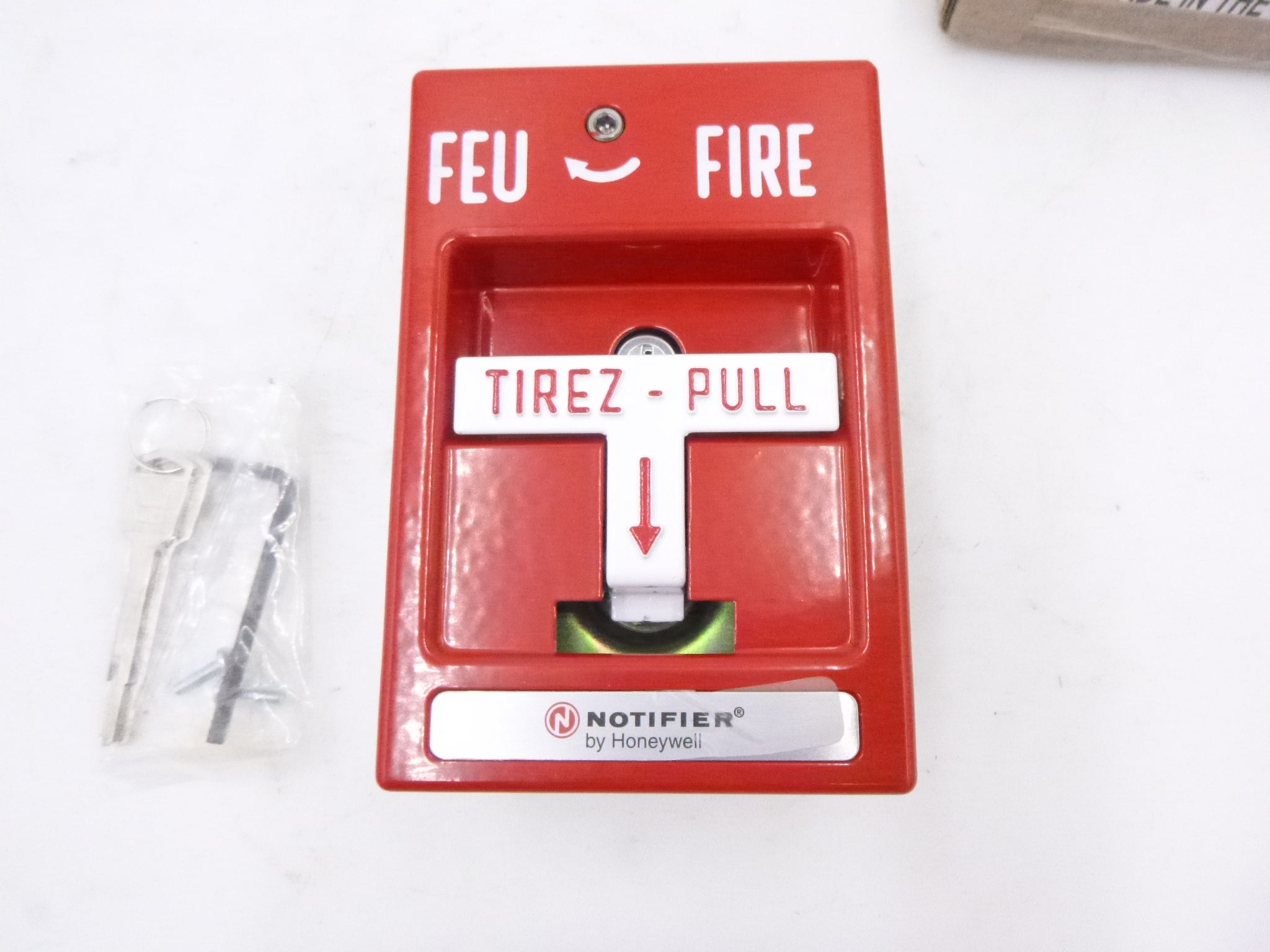 Honeywell N-MPS-2A Notifier Fire Single Action Pull Station - OneClick ...