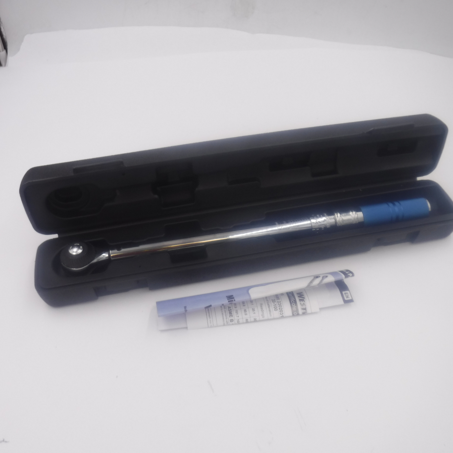 Westward Micrometer Torque Wrench 55JA95 20-100FT/LB 3/8" Drive ...