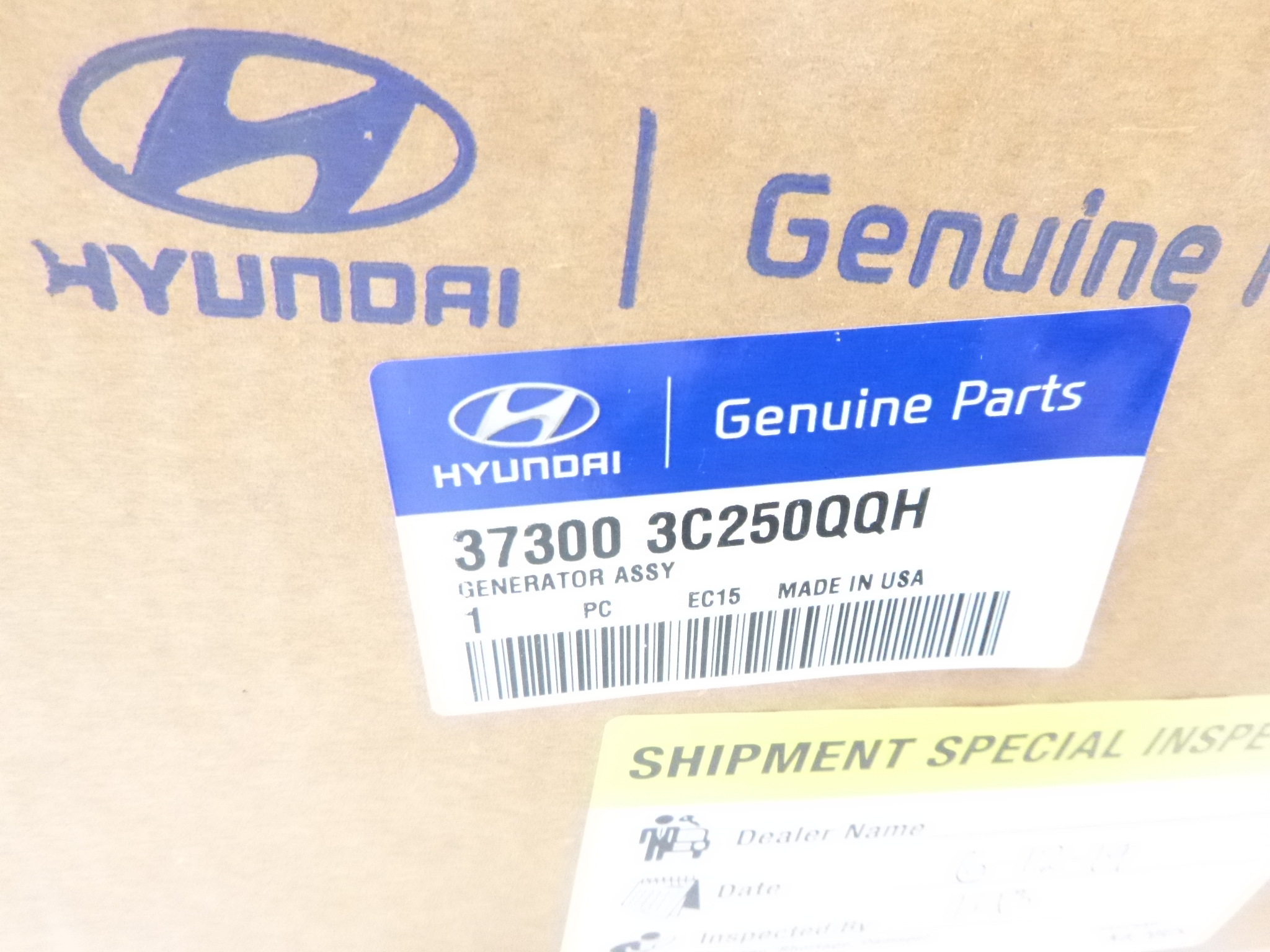 OEM Hyundai Alternator Generator Assy 37300-3C250-QQH for 2007-2010 ...