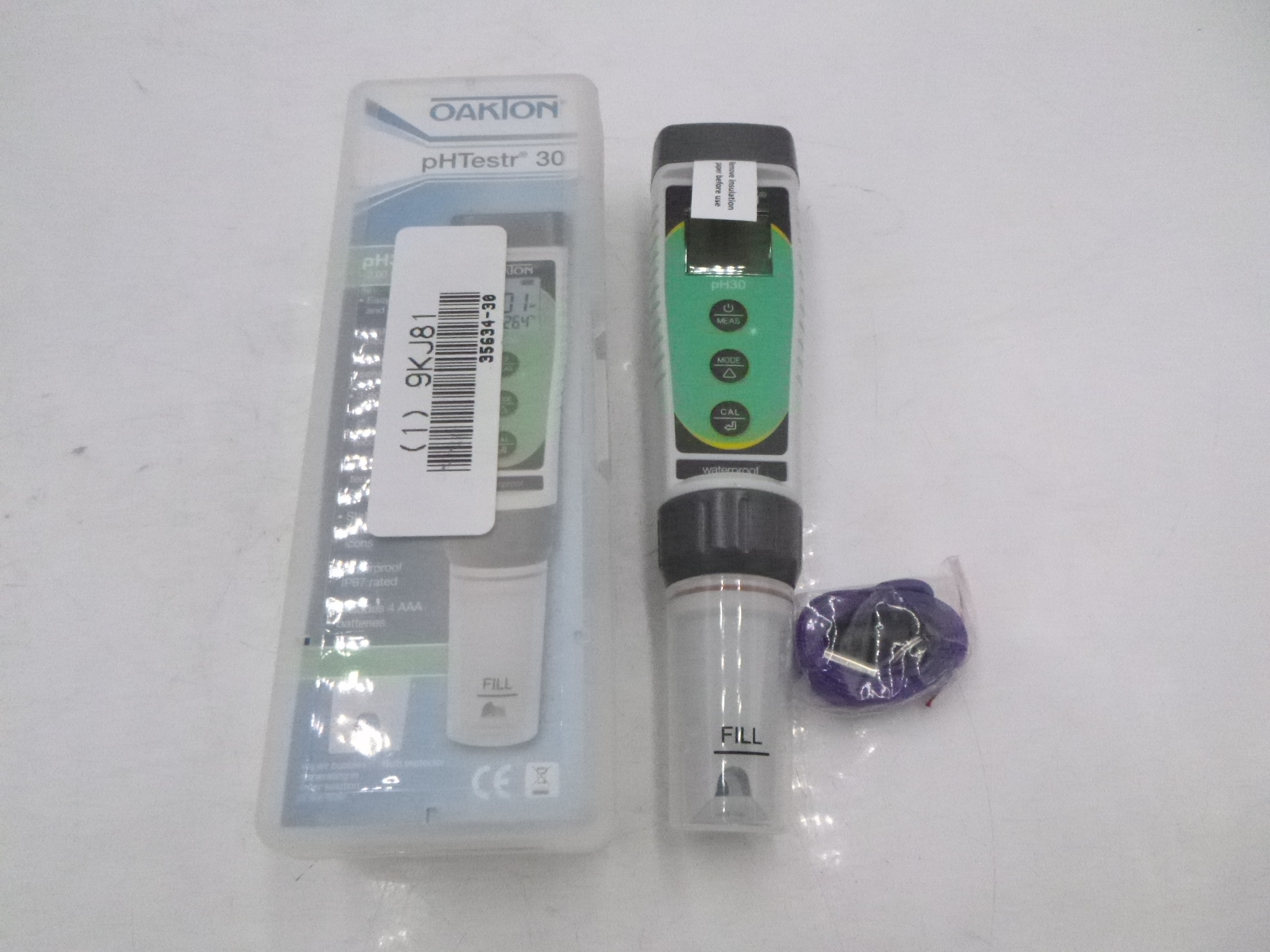 Oakton 35634-30 pHTestr 30+ Waterproof Pocket Tester - OneClick Warehouse