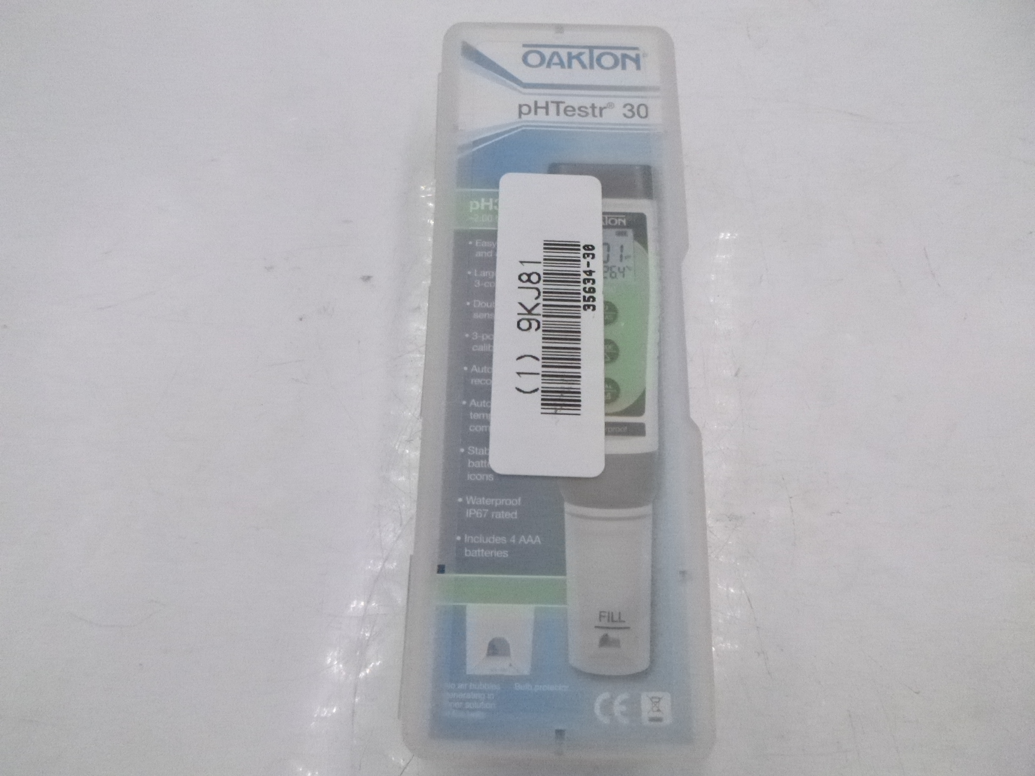 Oakton 35634-30 pHTestr 30+ Waterproof Pocket Tester - OneClick Warehouse