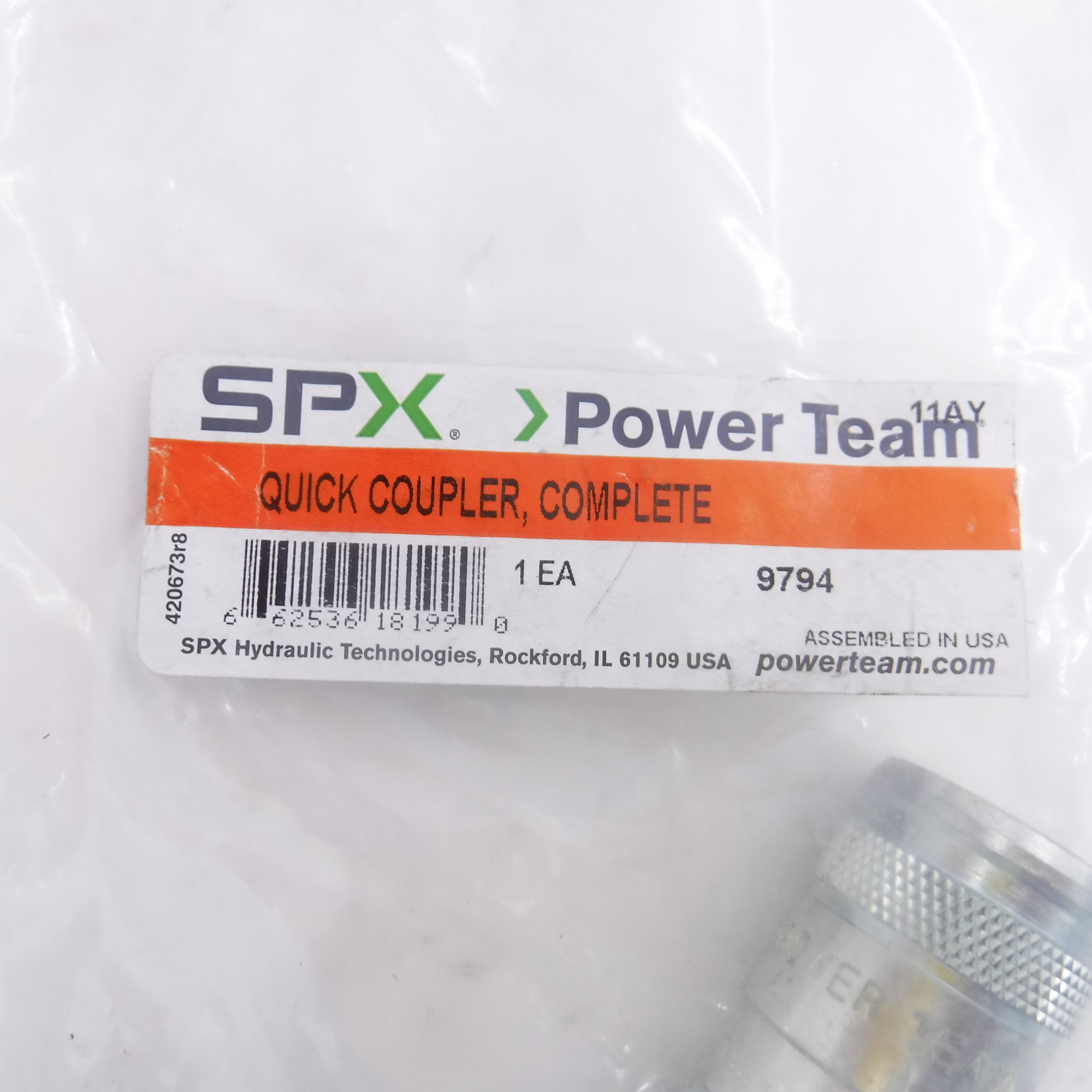 SPX Power Team 9794 Complete Quick Coupler Male and Female - OneClick Warehouse