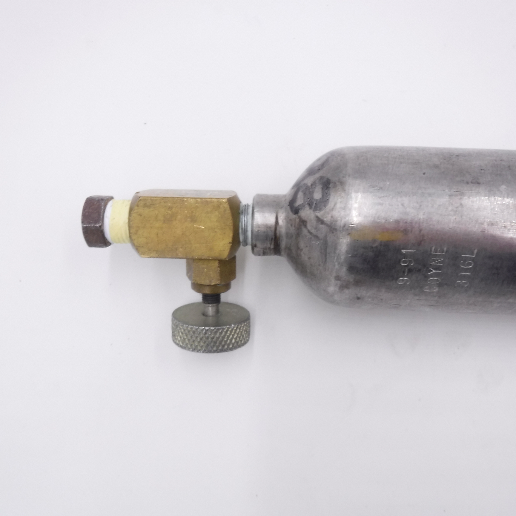 Used DOT-3E 1800 Double Ended Sample Cylinder 316L Stainless 304L-HDF4 ...