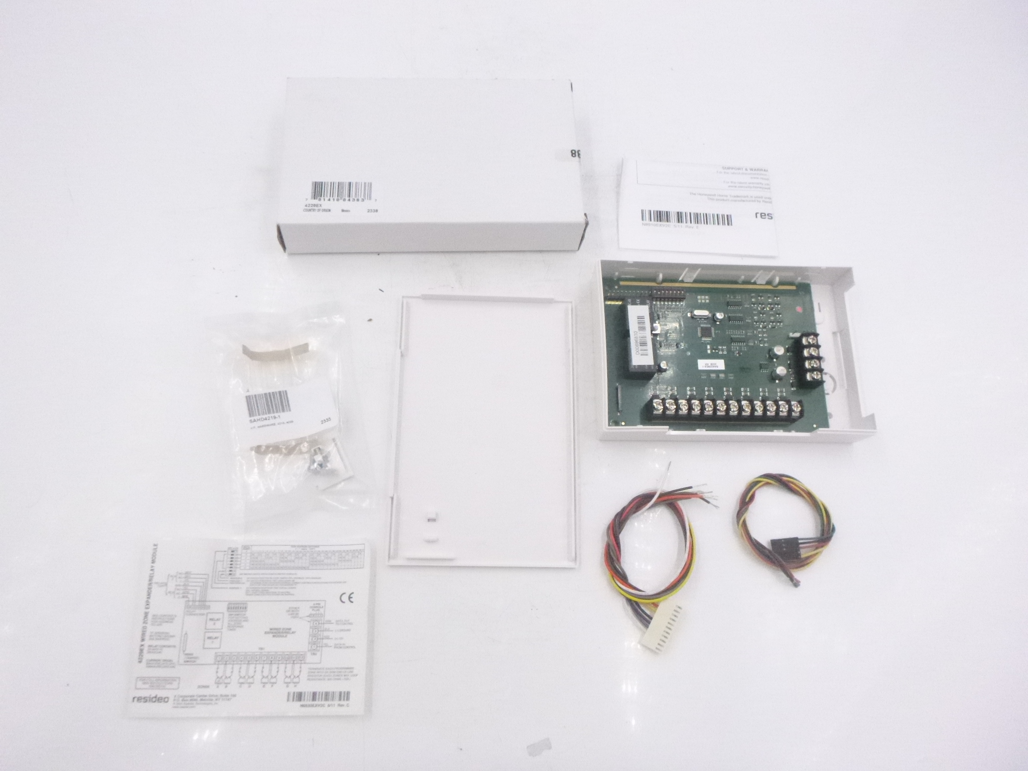 Honeywell 4229 Wired 8 Zone Expansion Module Relay for ECP Bus Zone ...