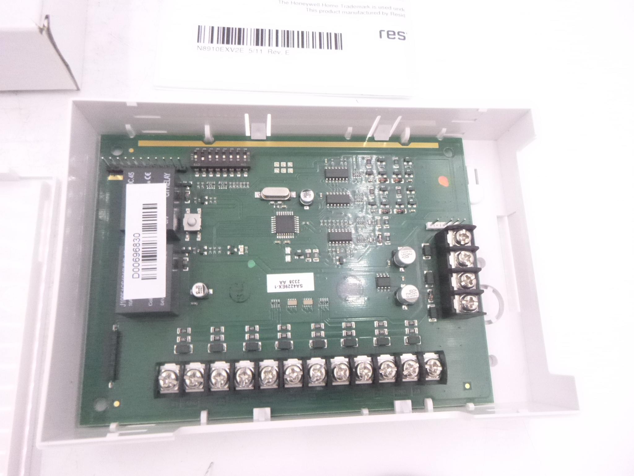 Honeywell 4229 Wired 8 Zone Expansion Module Relay for ECP Bus Zone ...