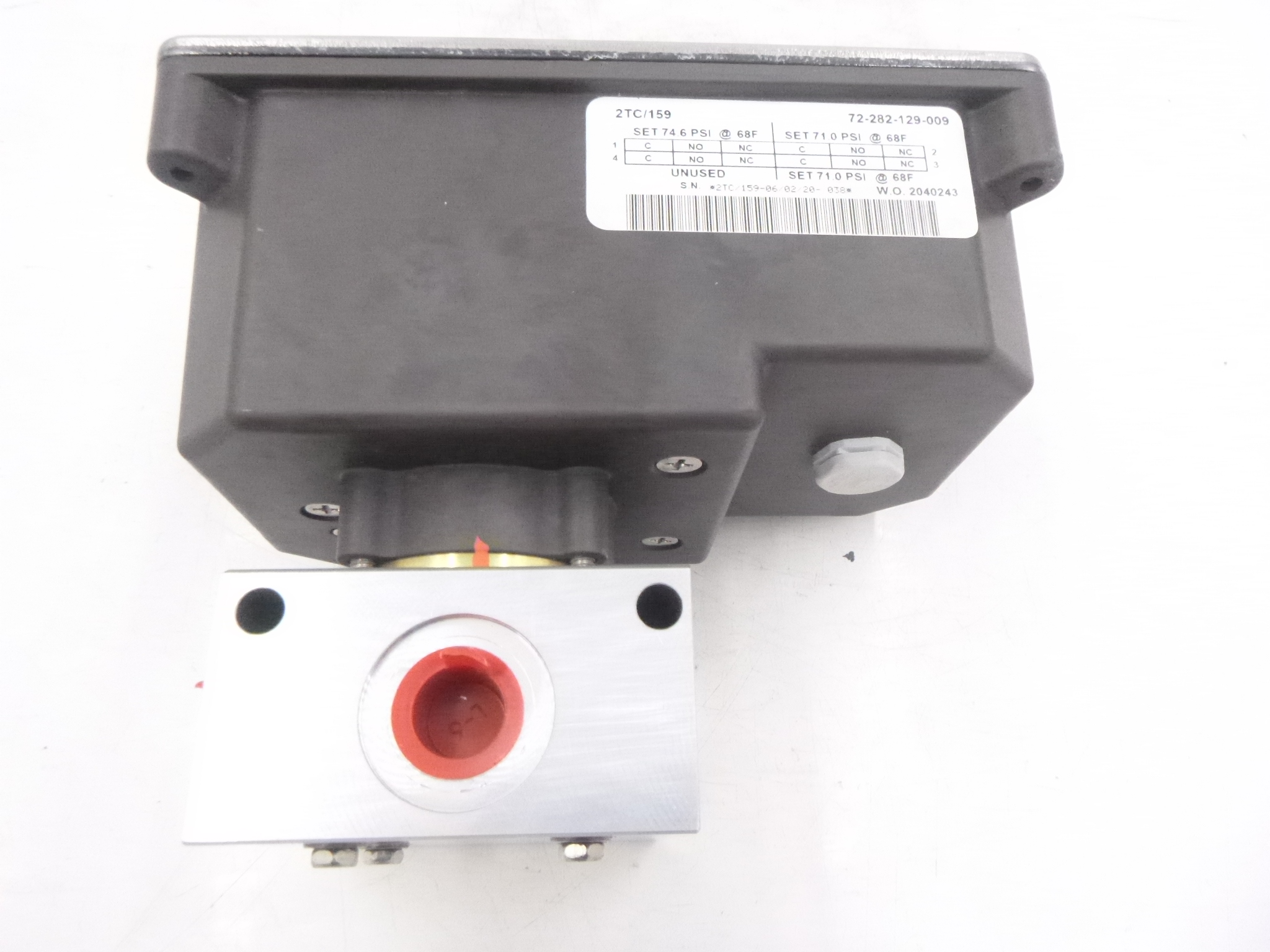 Siemens Solon 2TC Gas Density Pressure Temperature Compensated Switch ...