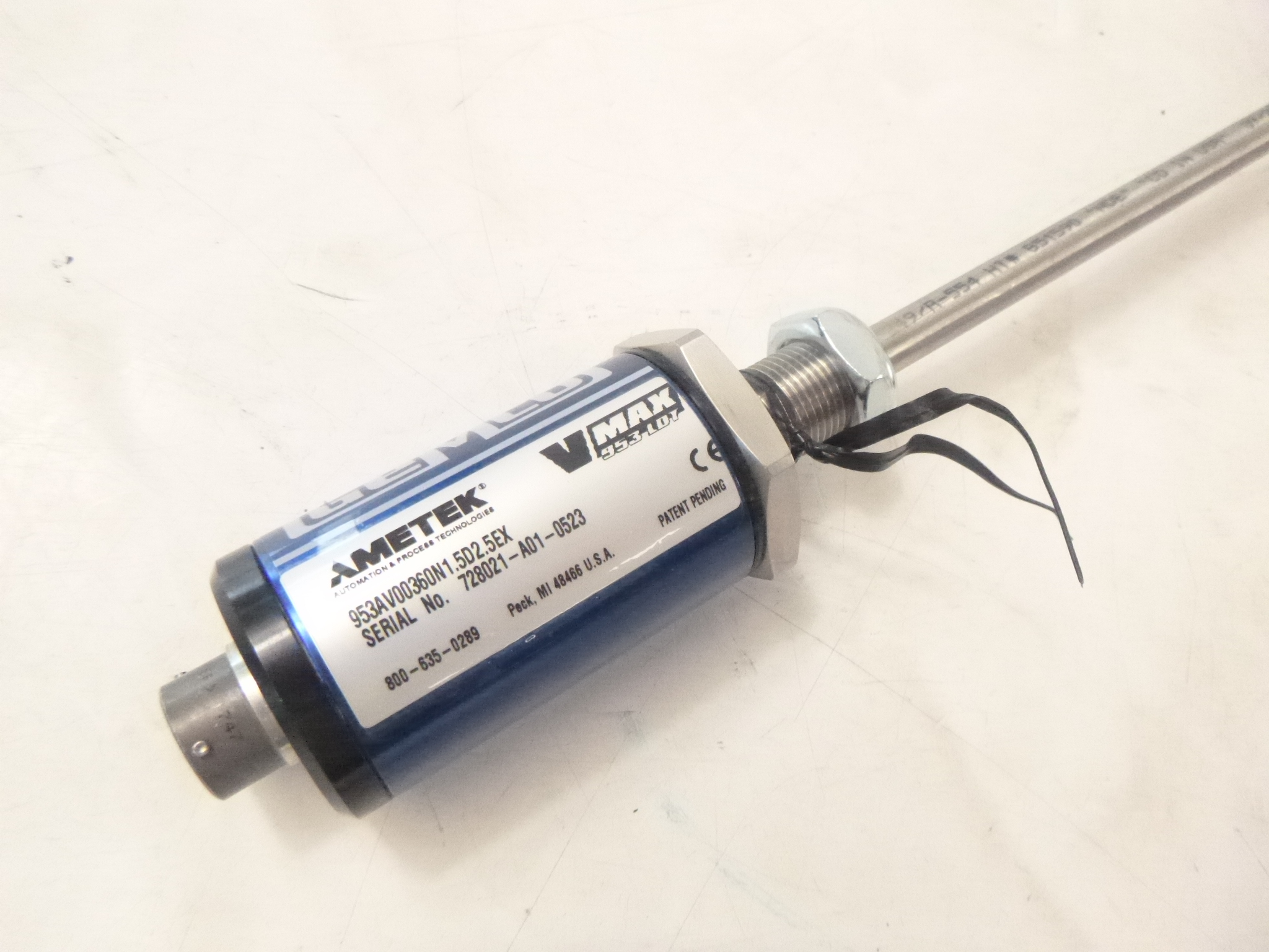 Ametek Gemco Linear Displacement Transducer 953A Series 10 Pin Analog - OneClick Warehouse
