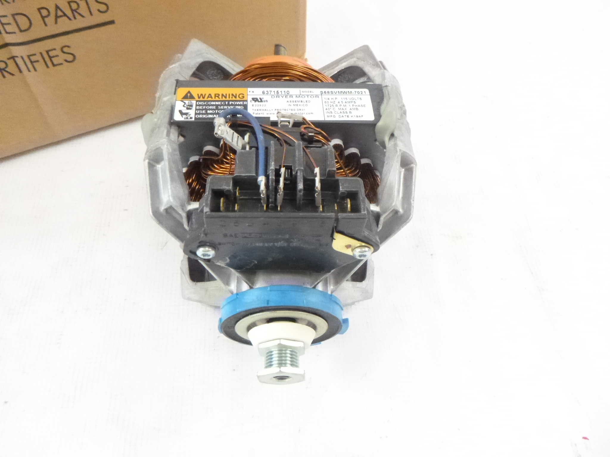 OEM Whirlpool Maytag W10410997 Dryer Drive Motor for MLE2000AYW ...
