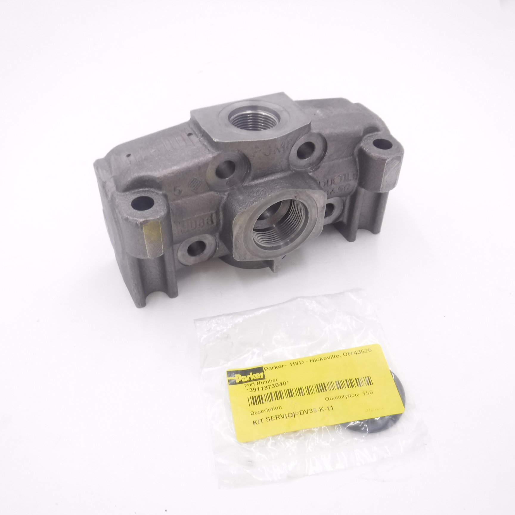 Parker VA35-A880 Inlet Valve 348-9175-005 Direction Control Valve W ...