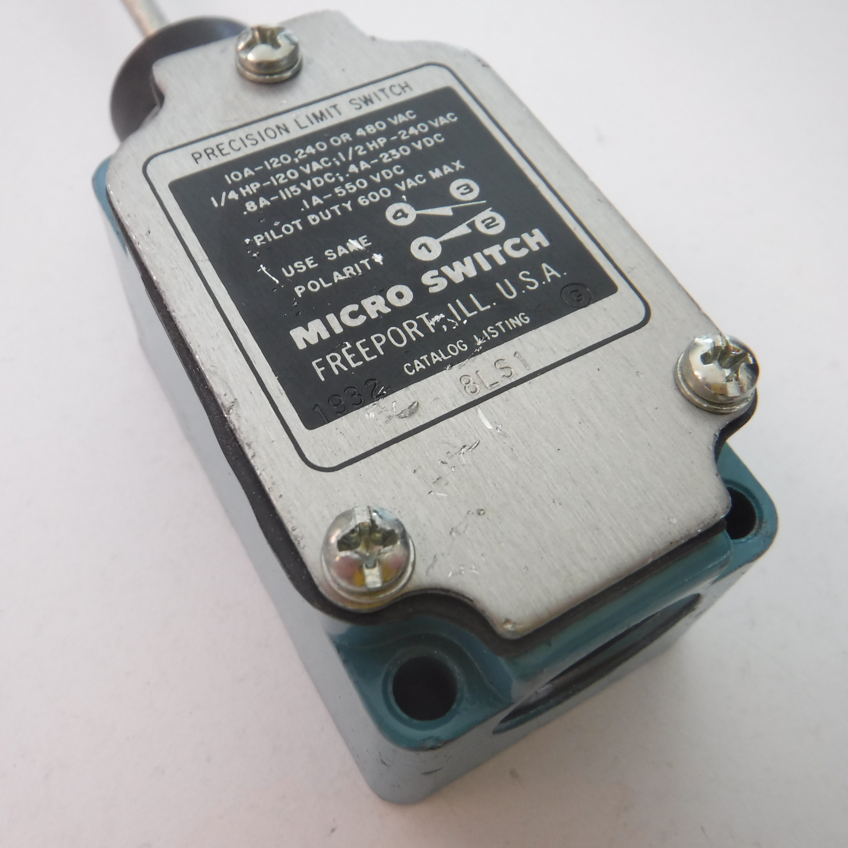 Honeywell Micro Switch LS Series Precision Limit Switch 8LS1 480V - OneClick Warehouse