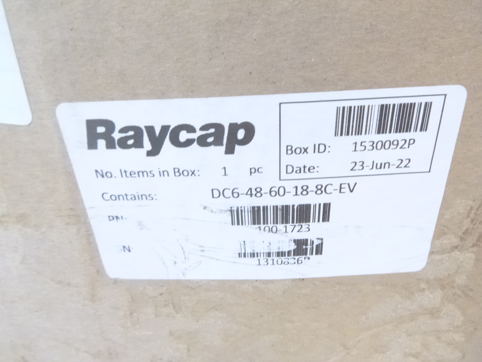 Raycap DC6-48-60-18-8C-EV Surge Suppression Dome Enclosure for Rooftop ...