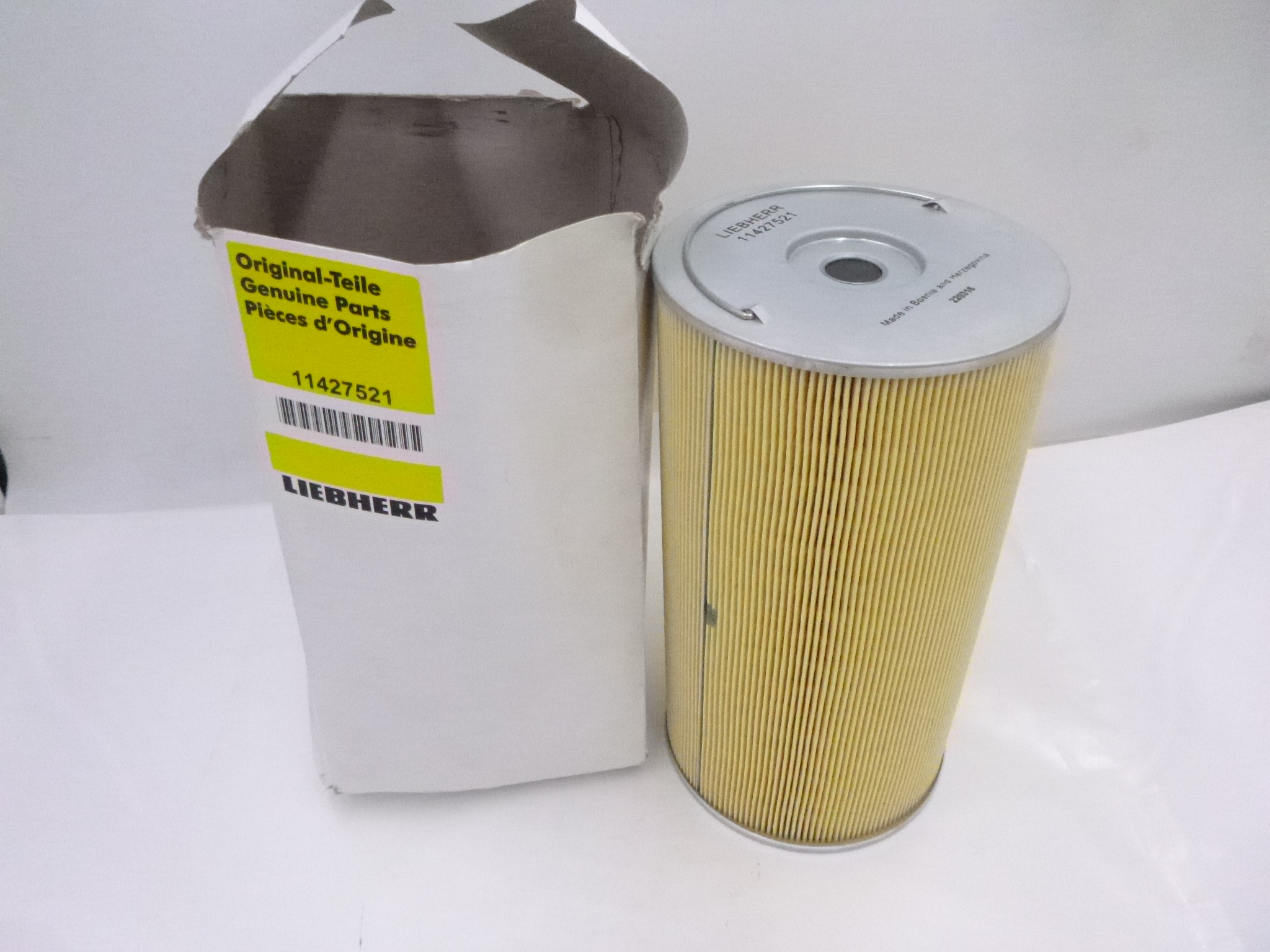 Genuine OEM Liebherr 11427521 Engine Oil Filter Cartridge For R9150 776 ...