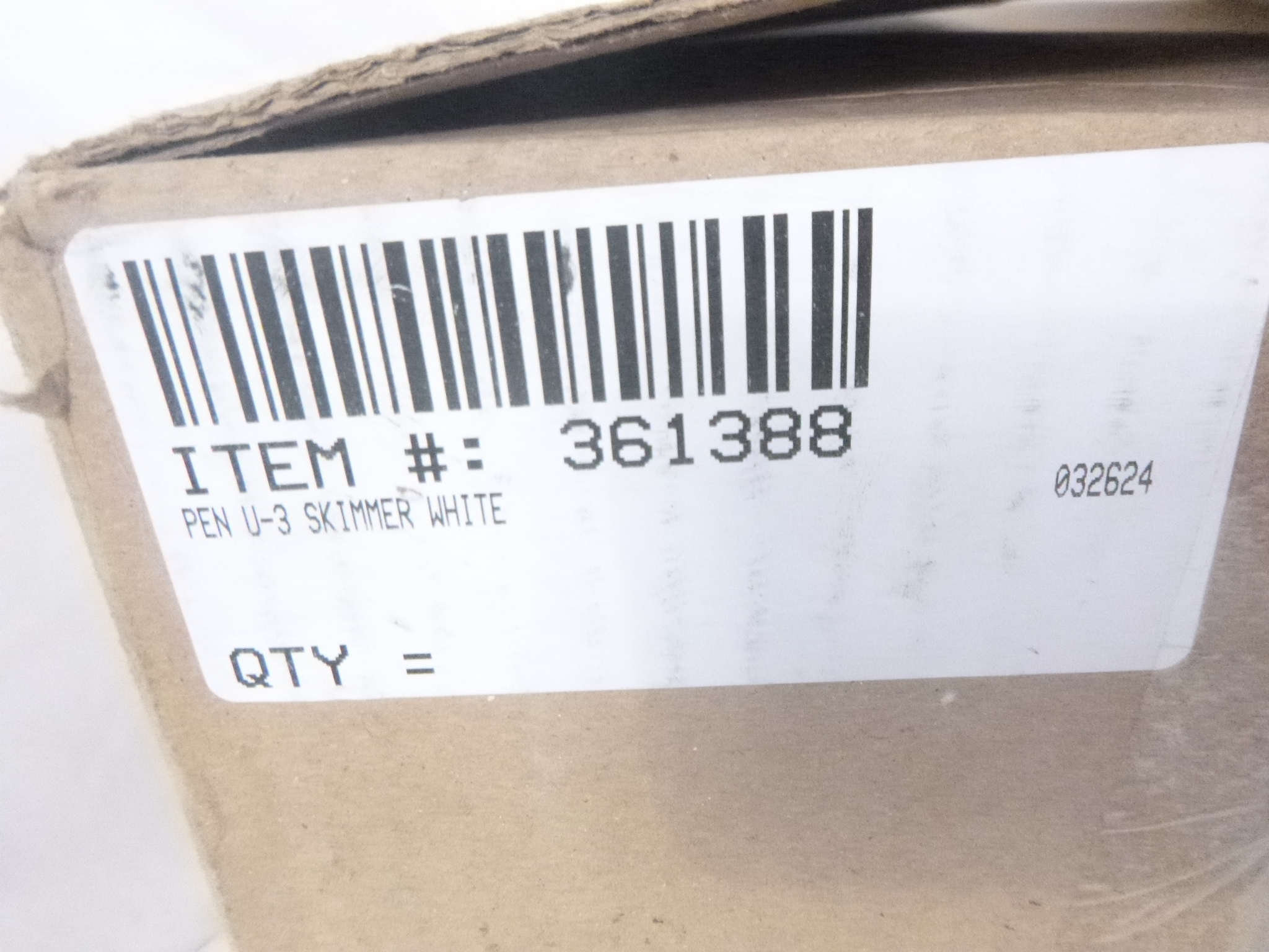 Sta-Rite 2" Concrete Skimmer 1-1/2" Reducer w/Float And check Valve ...