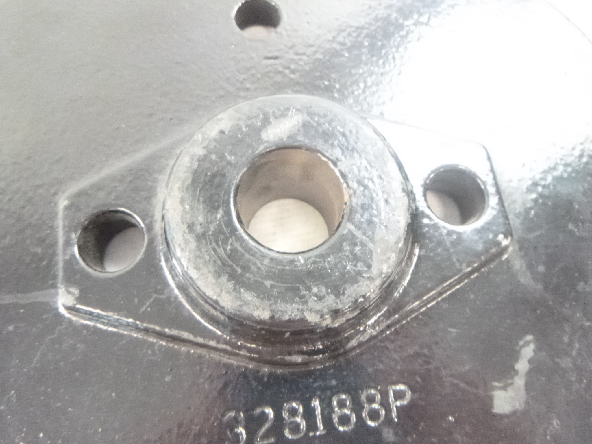 Pair 12" Kennedy Clow Post Indicator Plates 328188P For Post Indicator ...