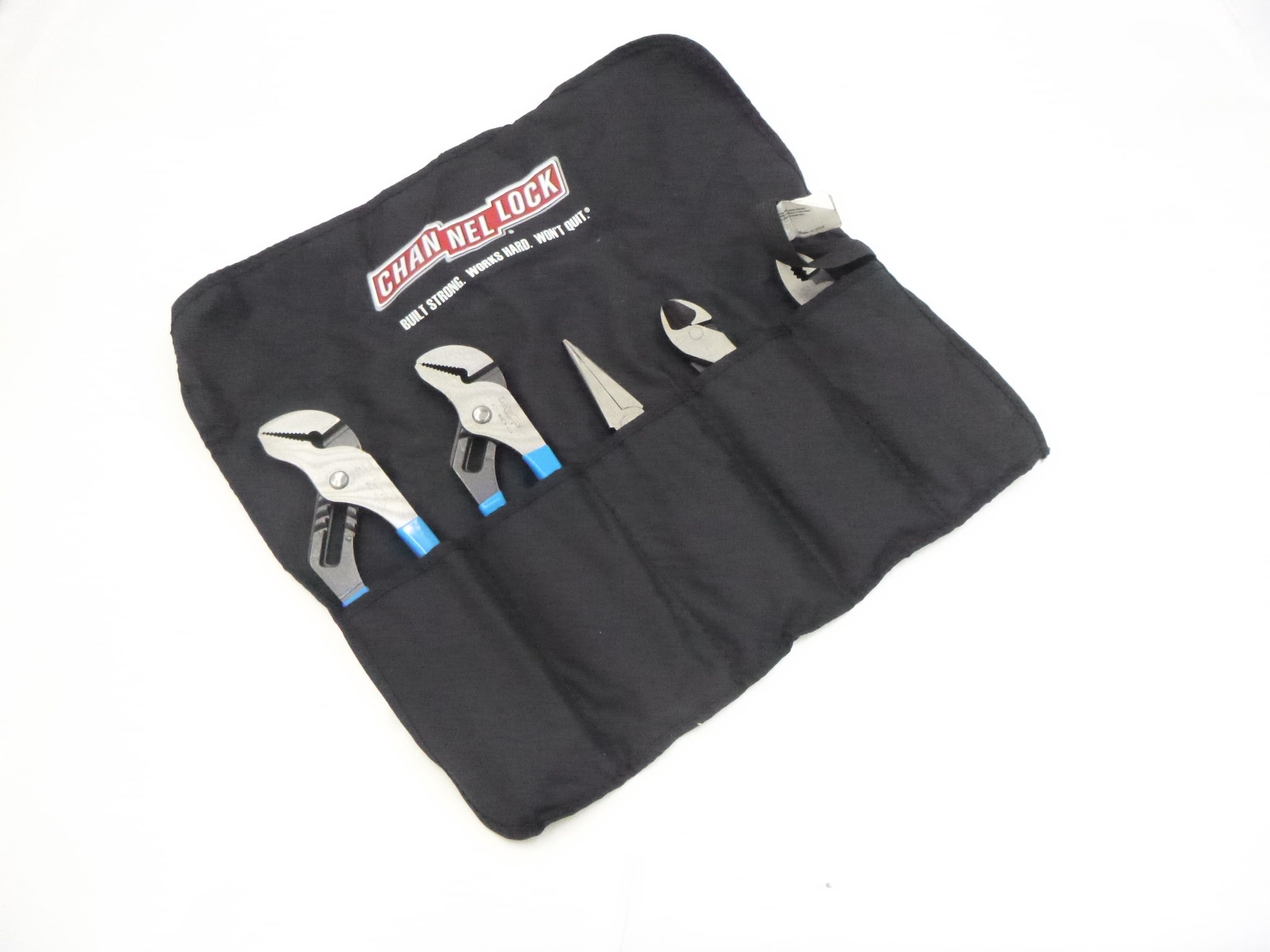 5 PC. Channellock Technicians Plier Tool Set TOOL ROLL-3 - OneClick ...