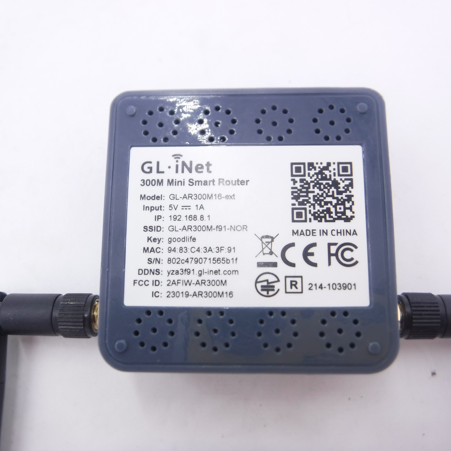 GL.iNet300M Mini Smart Pocket Router GL-AR300M16-ext - OneClick Warehouse