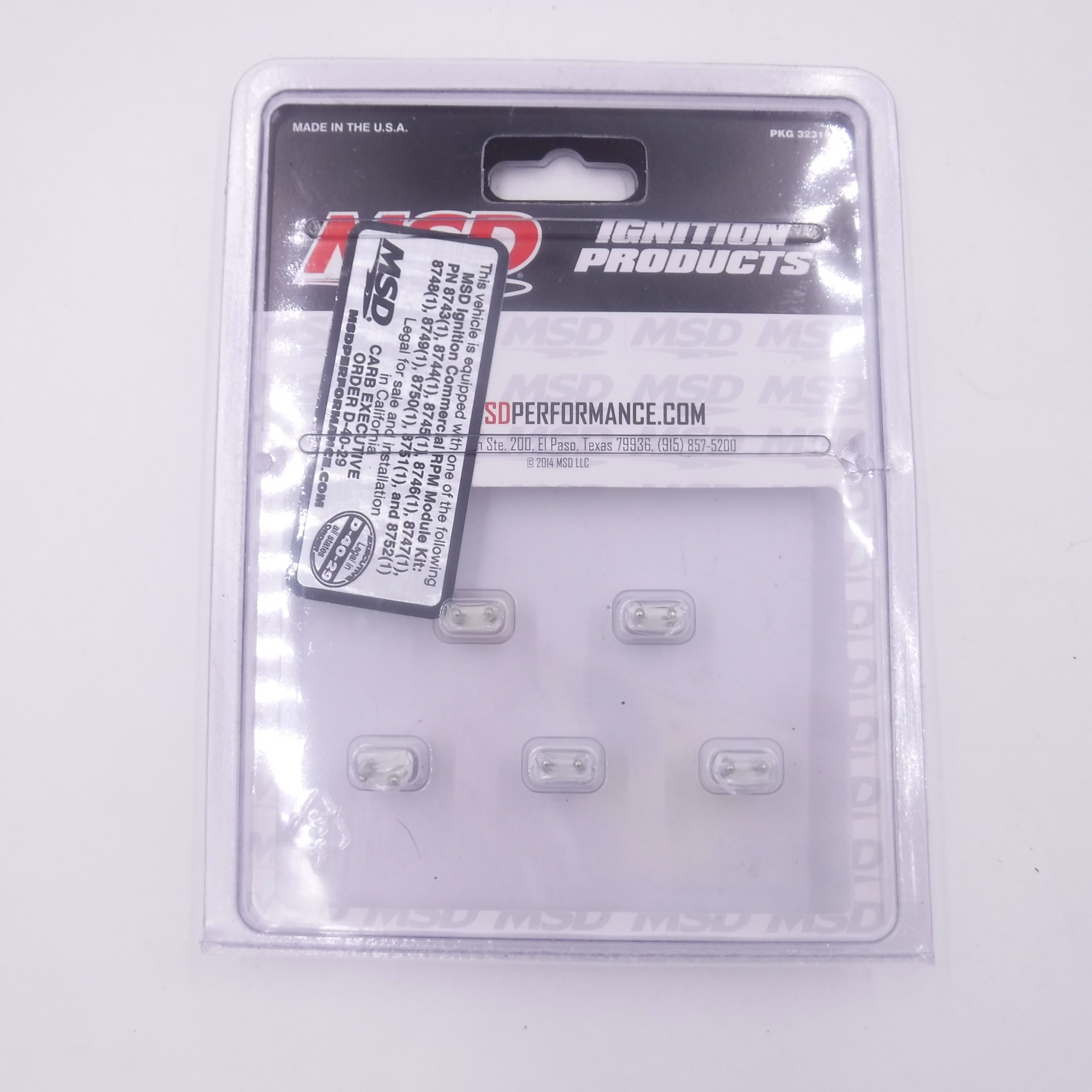 MSD 8747 RPM Module Kit Set of 5 7000 Series - OneClick Warehouse