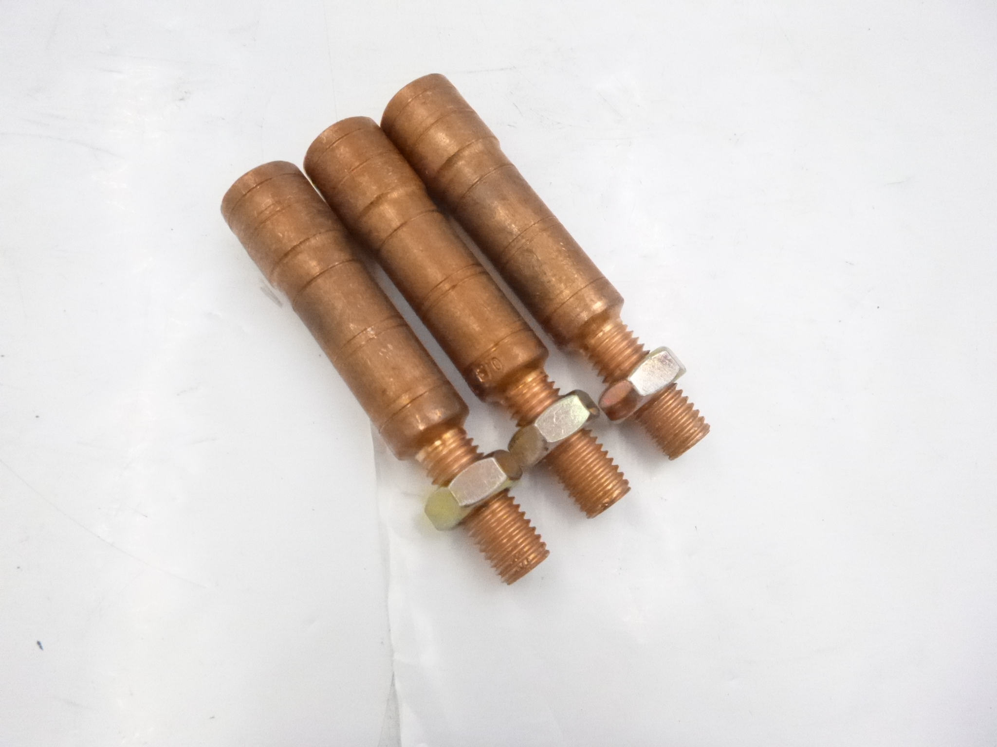 3 Pack Hubbell C6002624 Shrouded Threaded Copper Grounding Ferrule 2 ...