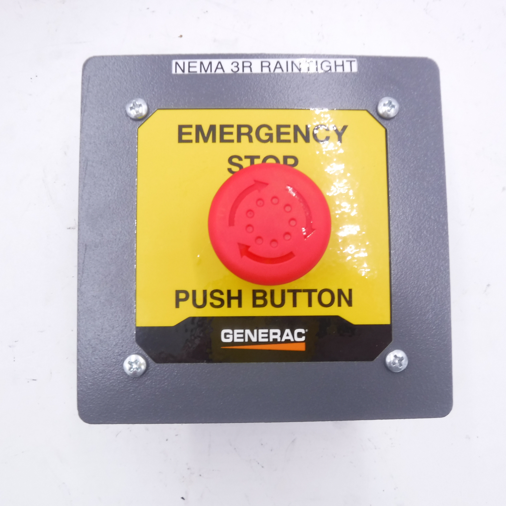 Generac Flush Mount Emergency Stop Push Button Assembly A0000960282 ...