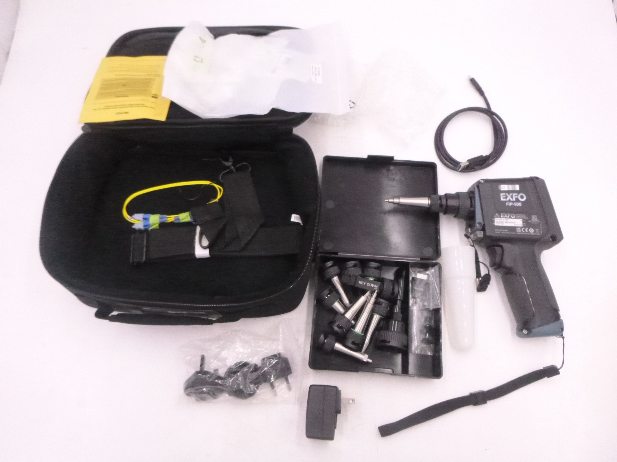 Exfo FIP-500 Multi-Fiber Inspection Scope 5V 2.0A Kit - OneClick Warehouse