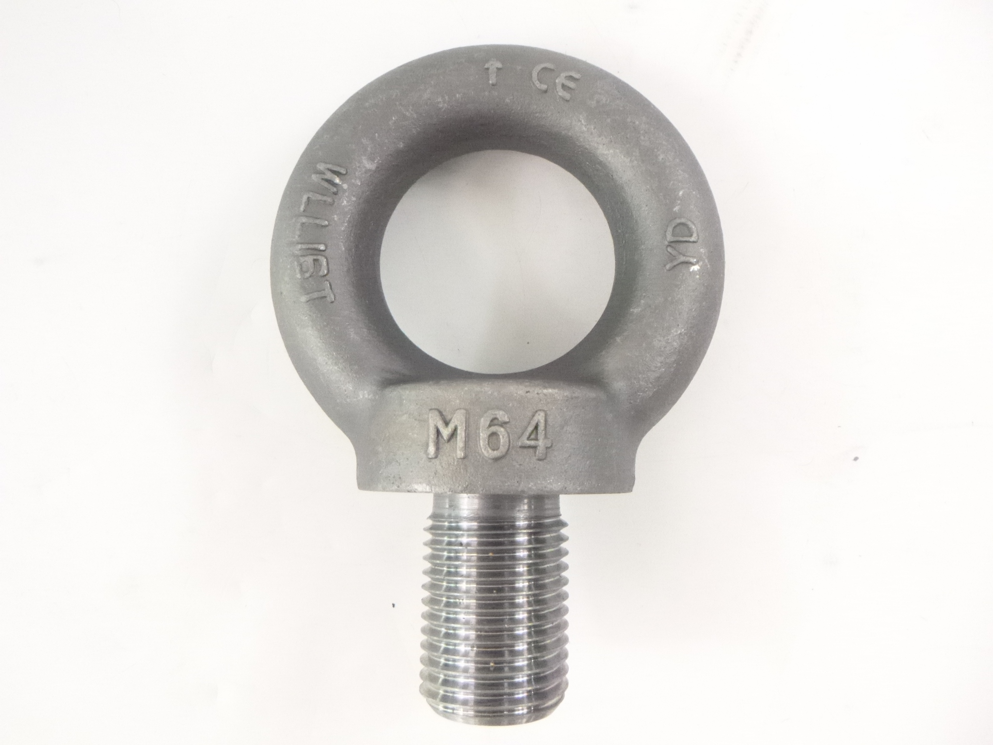 Lifting Eye Bolt M64 C15 WLL16T w/ 4-1/4" Eye 16 Ton - OneClick Warehouse