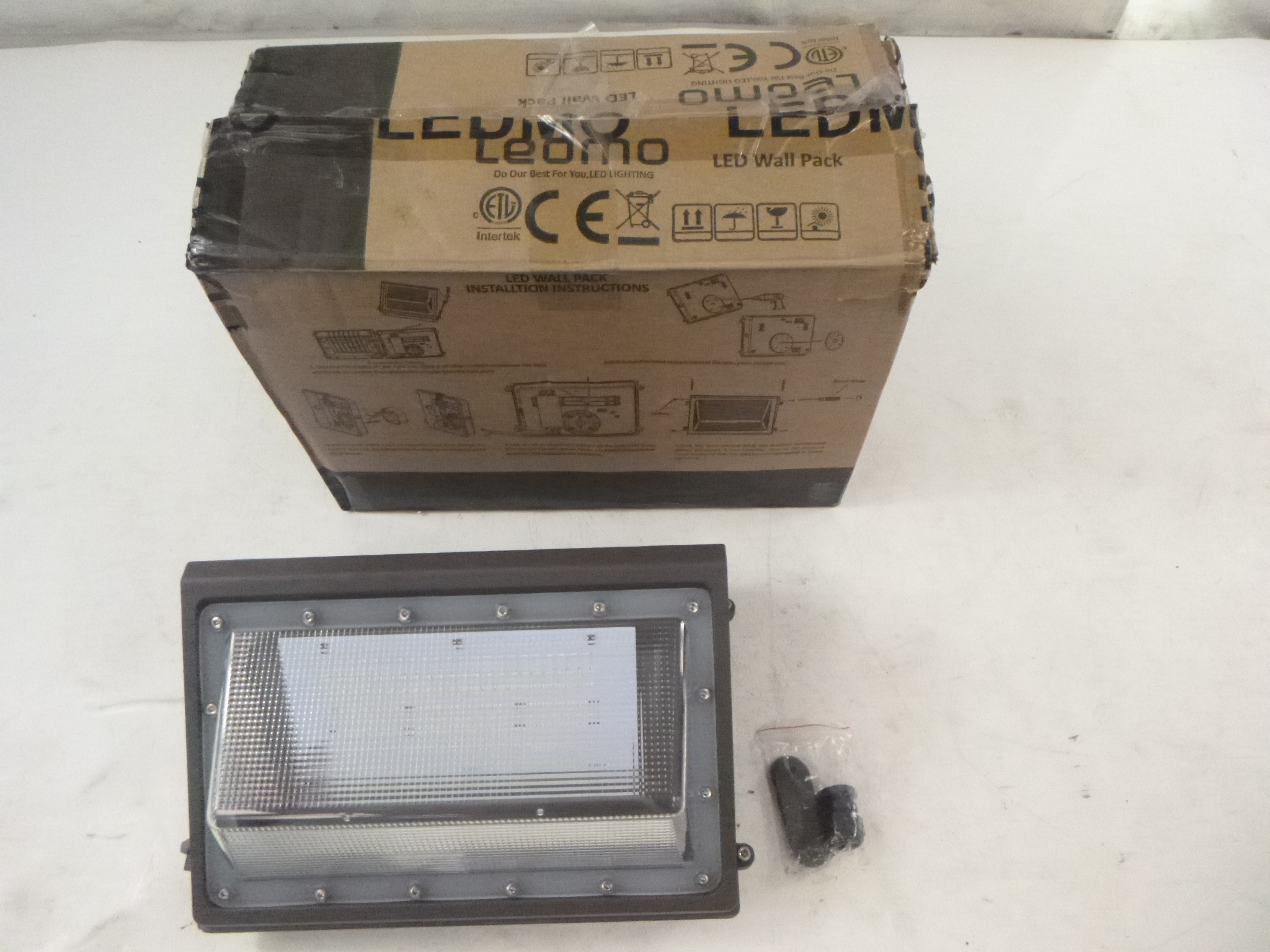 Ledmo LED Wall Pack Light Series WP-120W-5003 5000K 120W 100-277VAC 50 ...