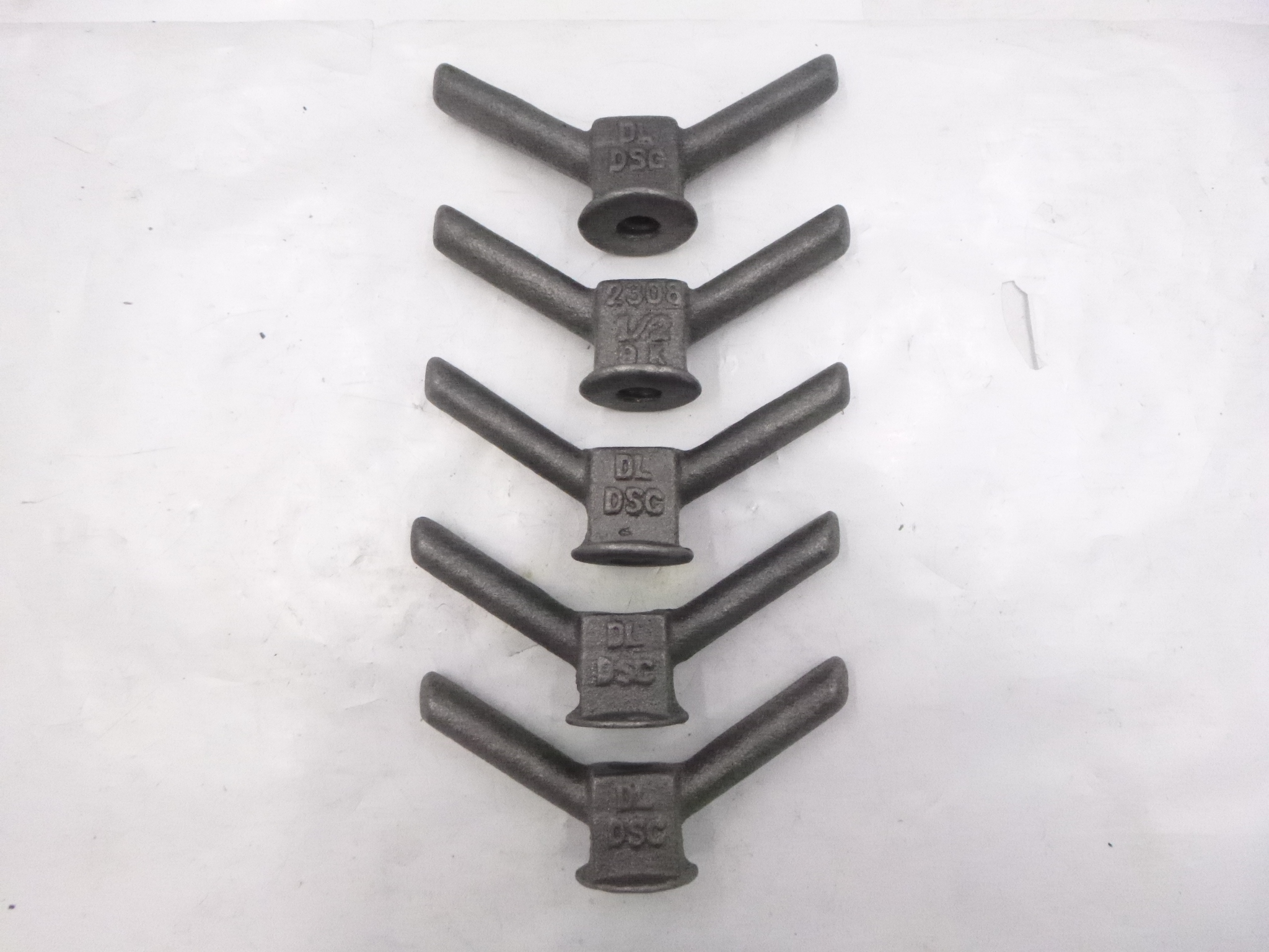 5 pack OCM 1/2" Coil Rod Wing Nut For Concrete SHE Bolts & Coil Taper ...