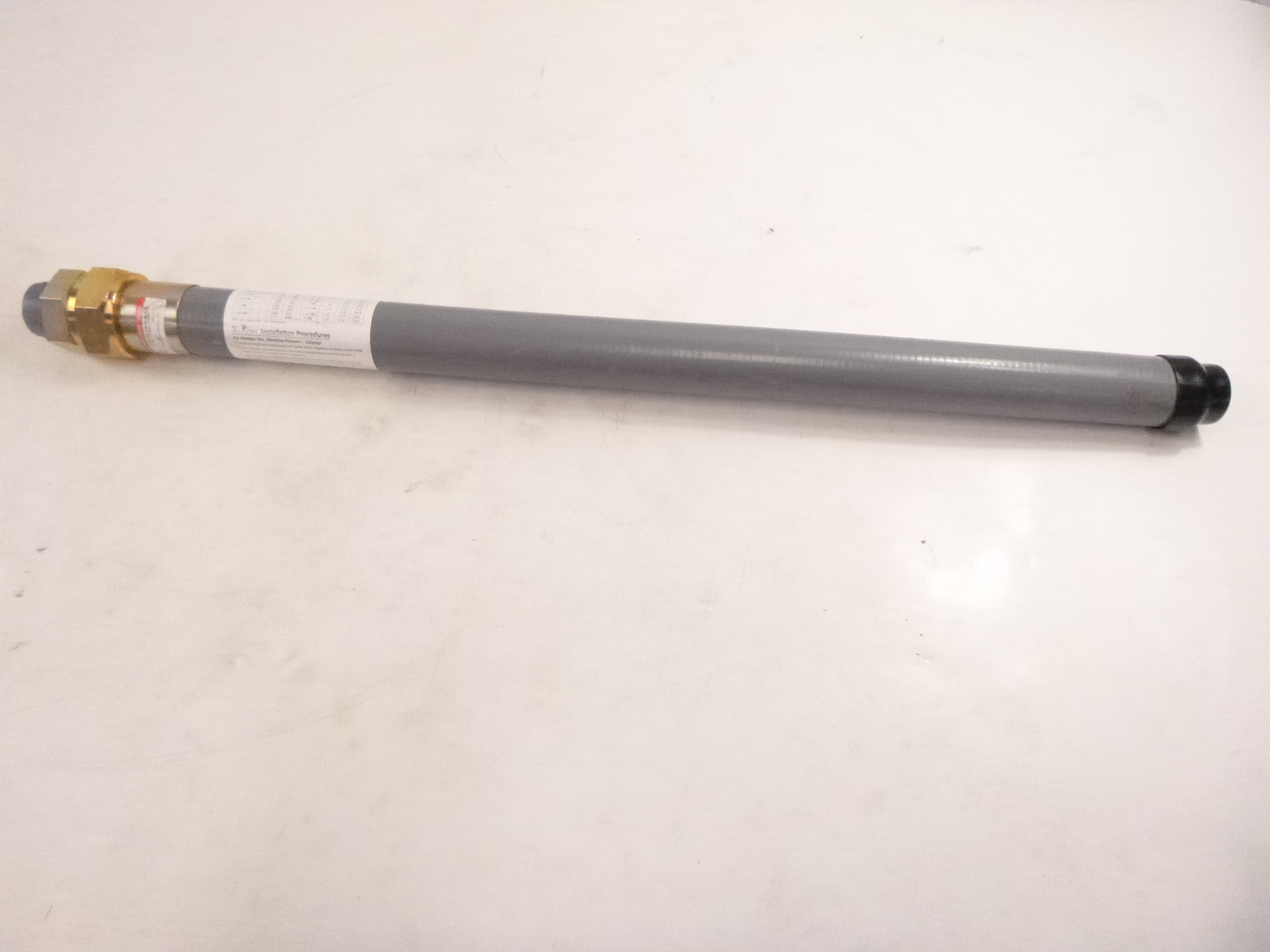 Chicago Fittings 1-1/2" IPS X MPT Gas Riser XR-31K-24-36-ZDC 40"OAL ...