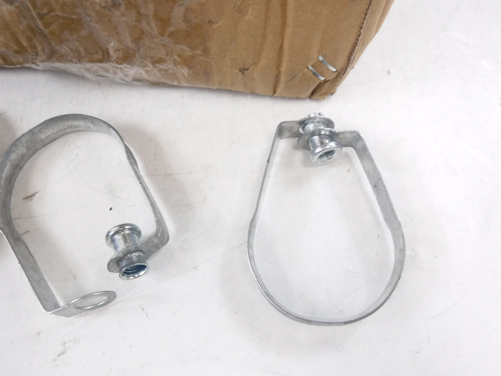 100 Pack Elite Components 2" Electro Galvanized Standard Duty Loop ...