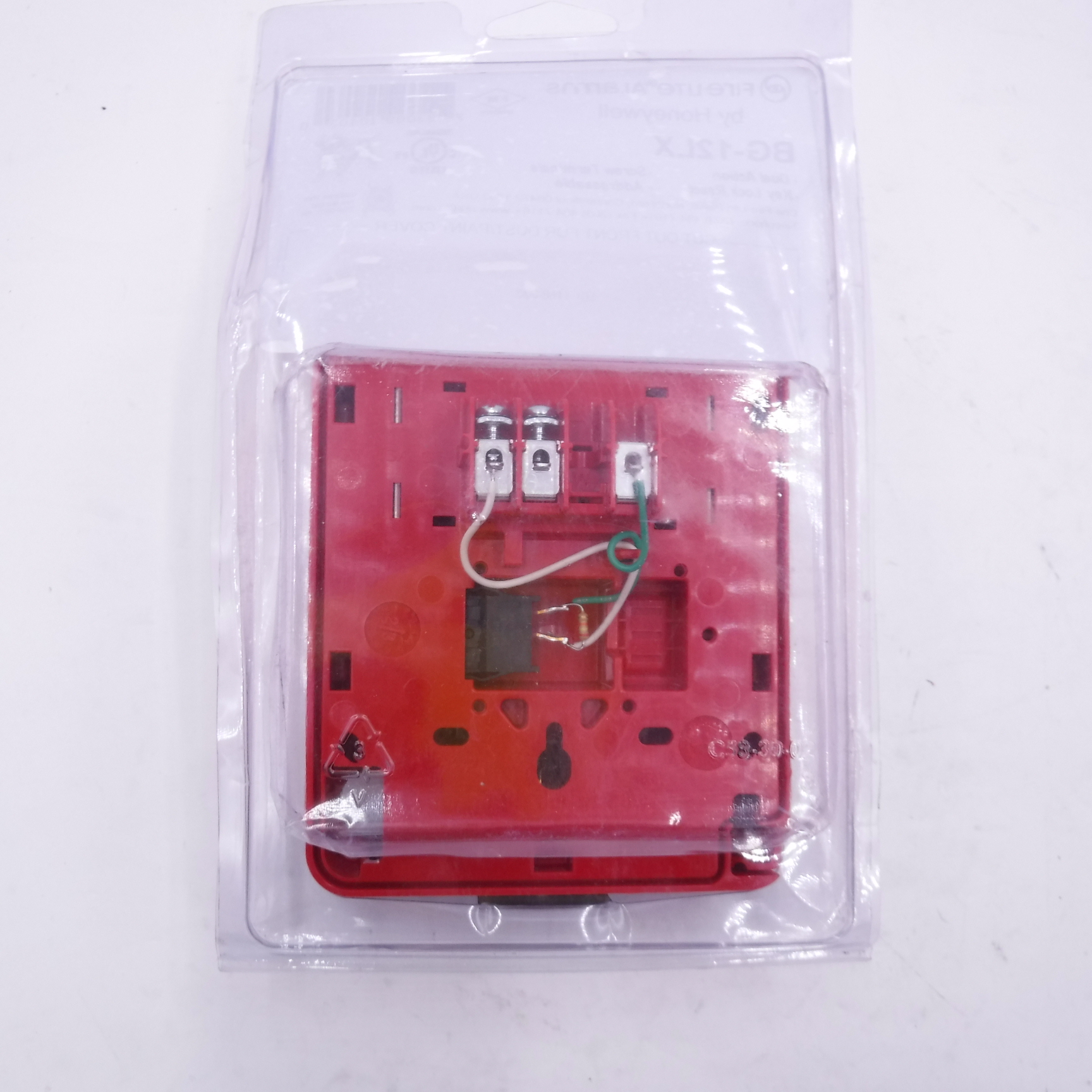 Honeywell Fire-Lite BG-12LX Manual Pull Fire Alarm Station - OneClick ...