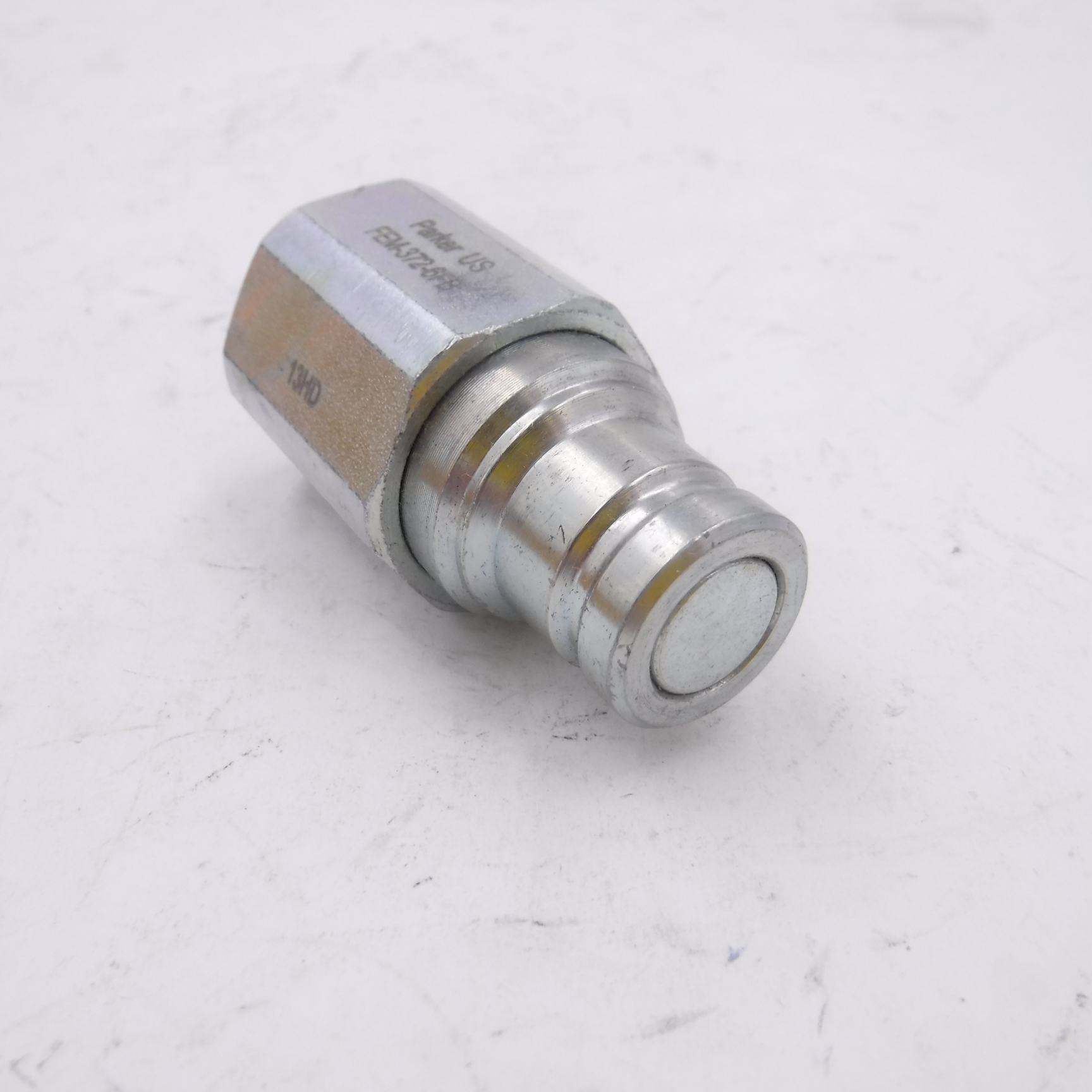 5 Pack Parker FEM-372-6FB Hydraulic Flat-Face Quick Couplings 3/8 ...