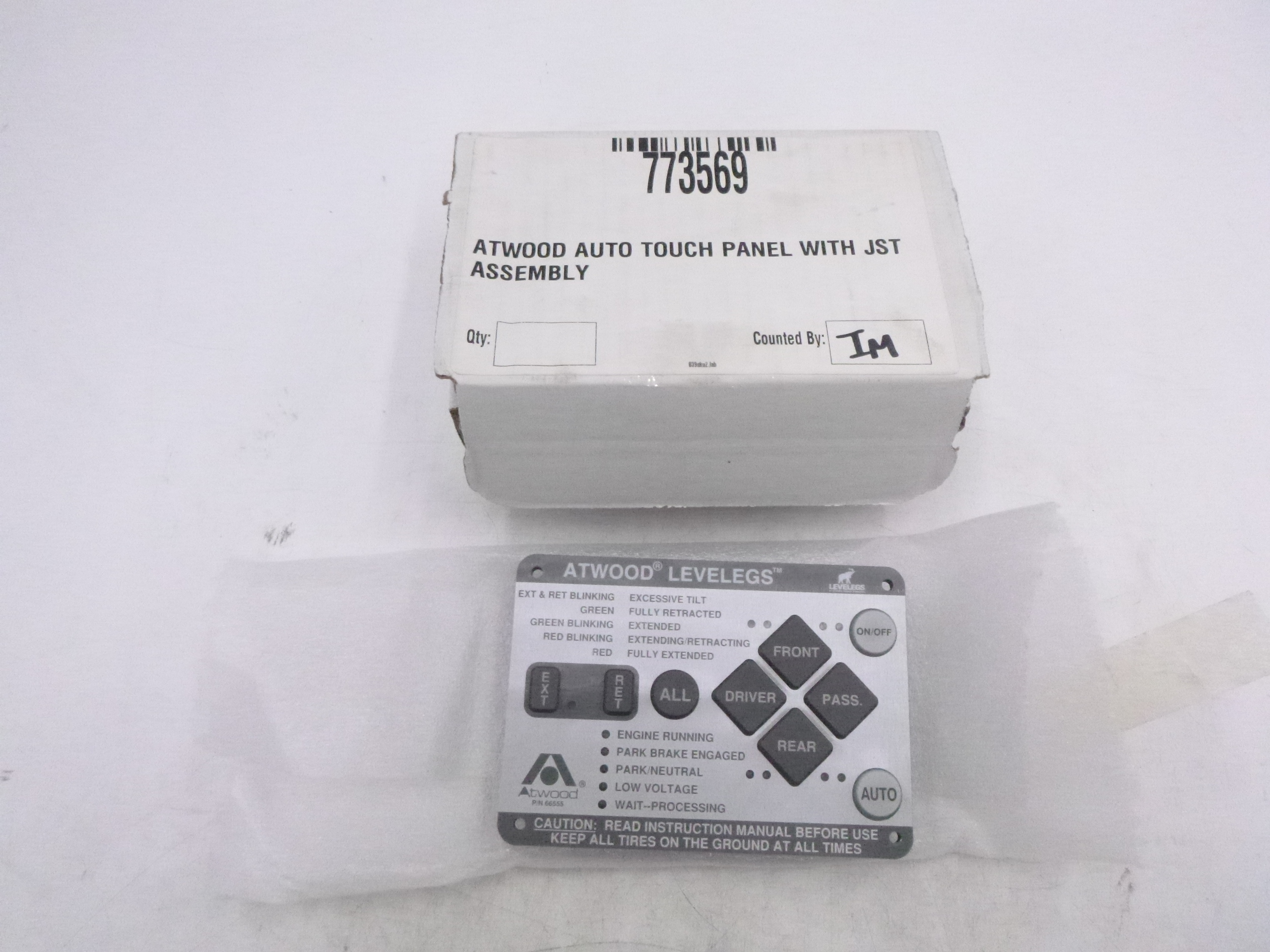 Atwood Levelegs Auto Touch Panel Keypad W/ JST Assembly 66555 66273 ...