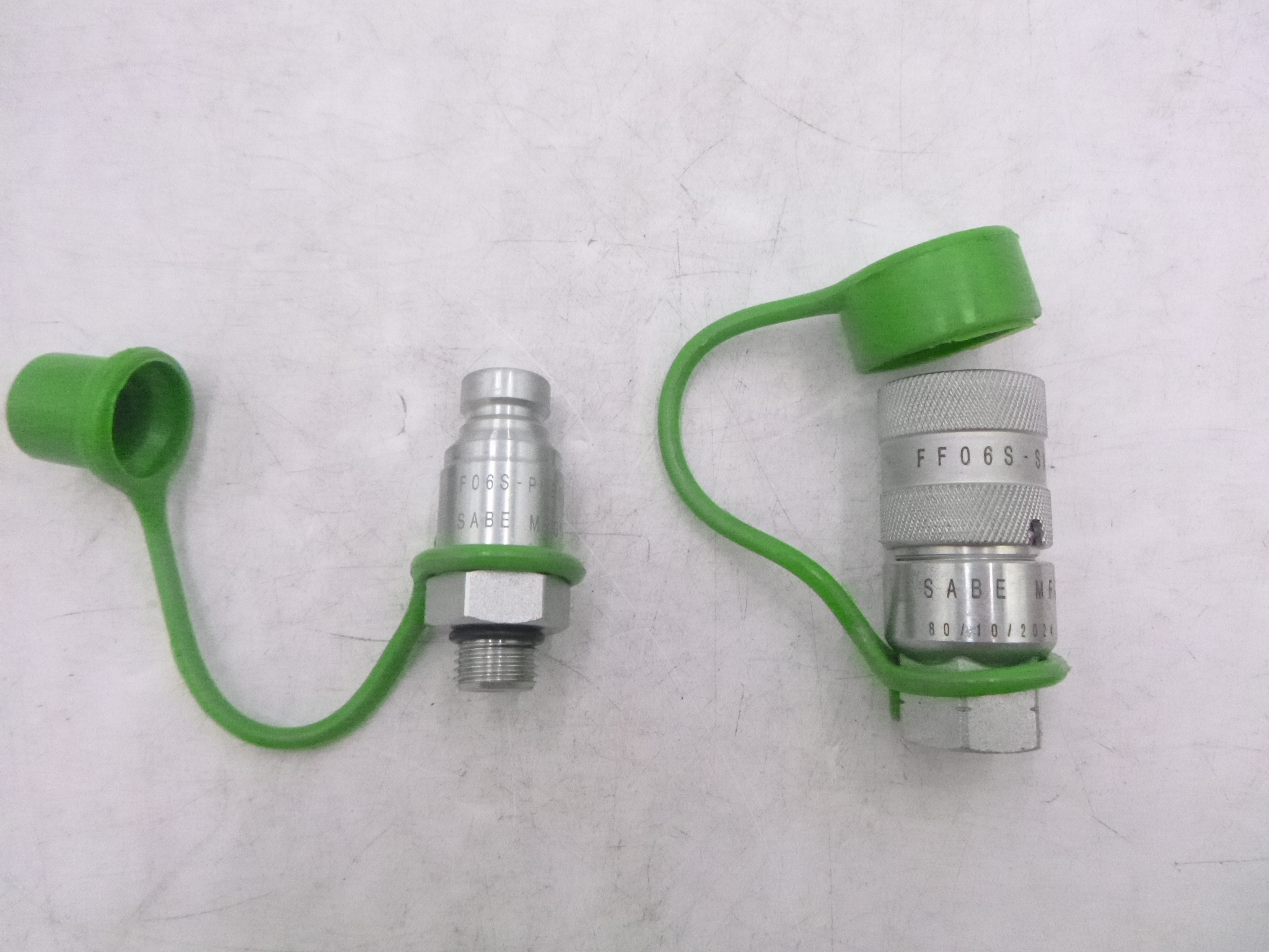 Summit FF06S-SN04 Hydraulic Quick Connect Coupler Set FF06S-PMB06 ...