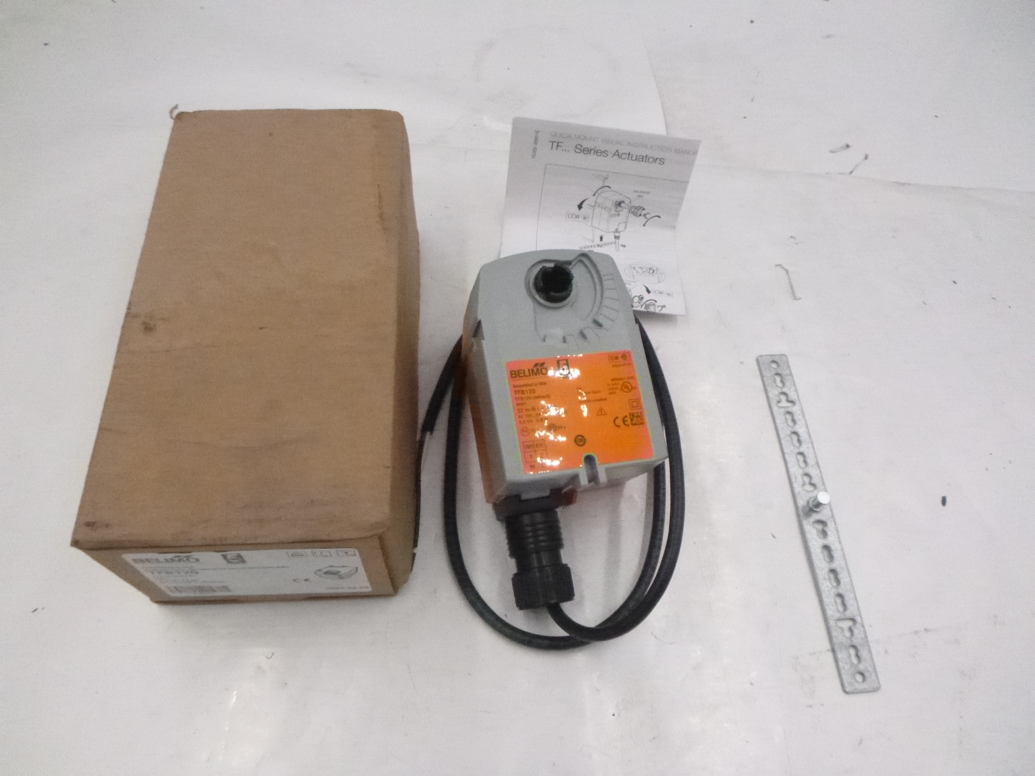 Belimo TFB120 Fail-Safe Damper Actuator 100/240V 50/60Hz 2.5W 22in-lb ...