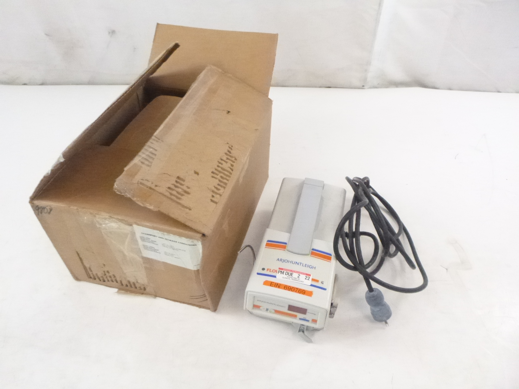 Arjo Huntleigh AC550 Medical Flowtron Excel Pump 120V 60Hz 20VA ...