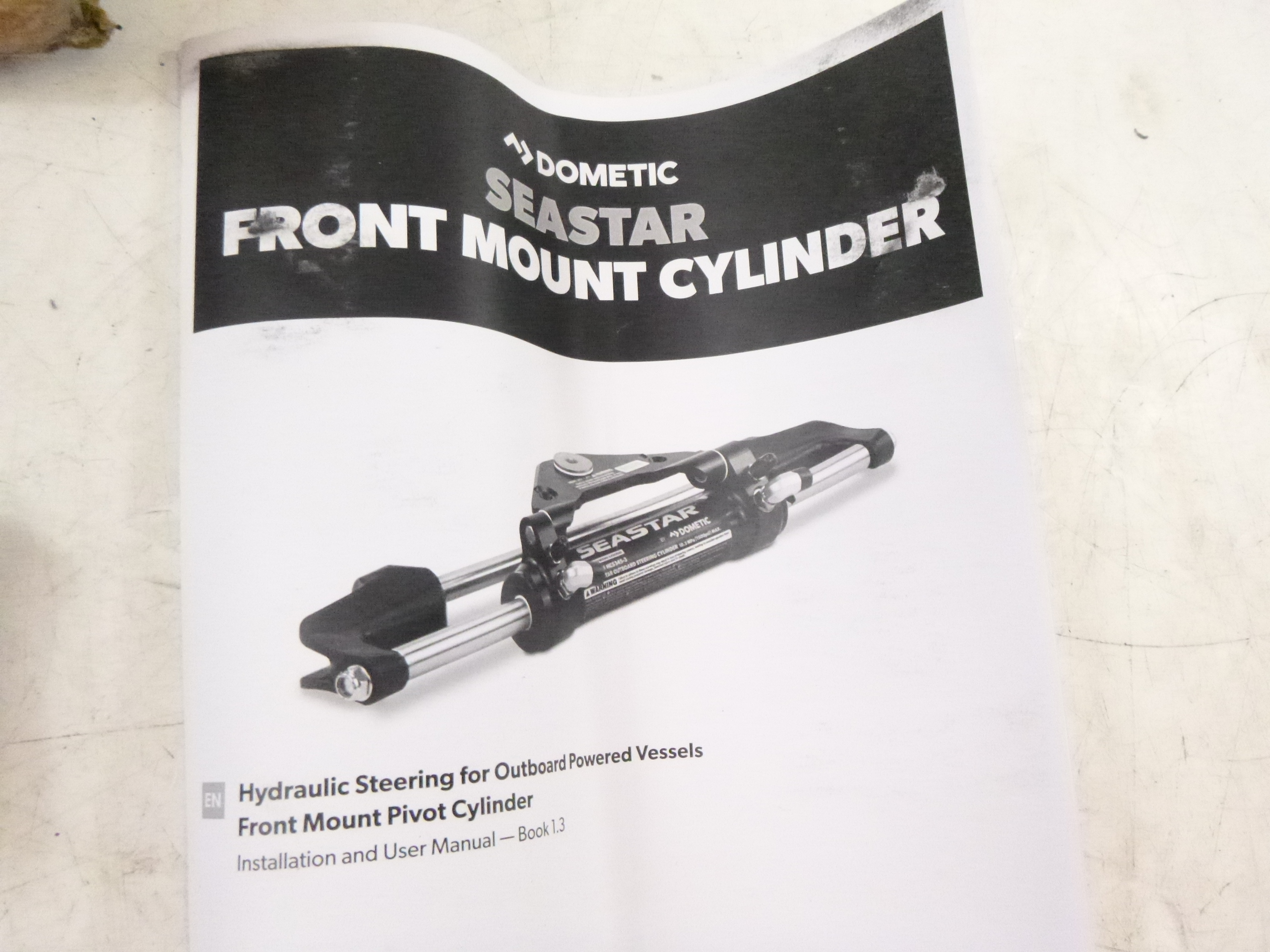 SeaStar Outboard HC5345-3 Steering Cylinder Dometic Hydraulic Front ...