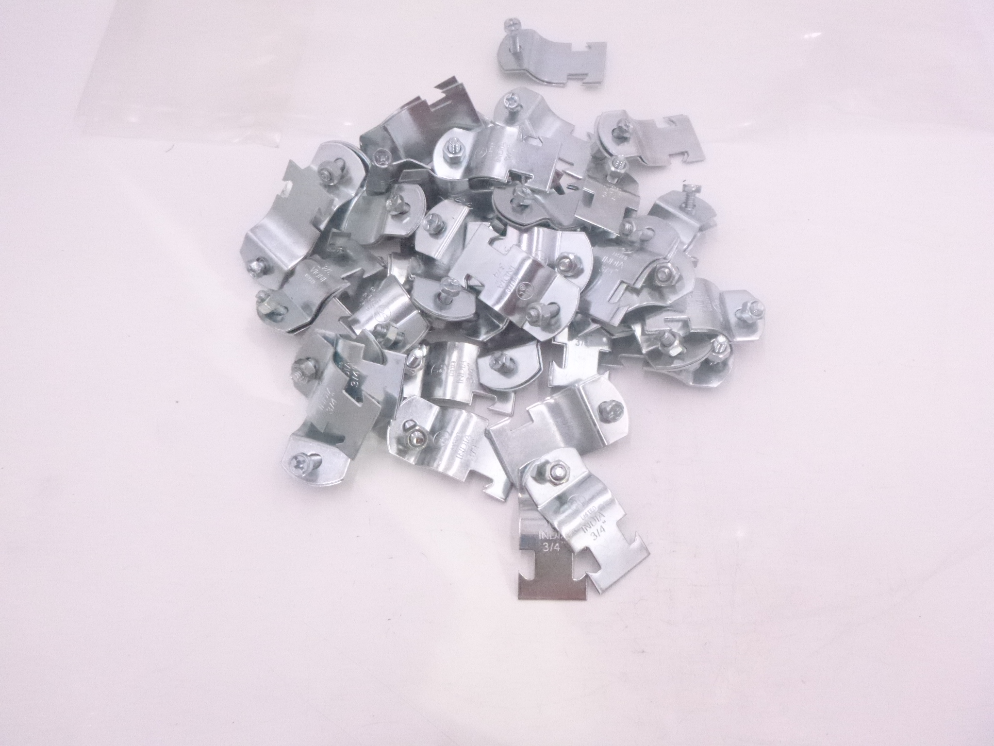 40 Pack EMT 3/4” Strap PHD 210 EMT Conduit Uni-Strut Strap / Clamp ...