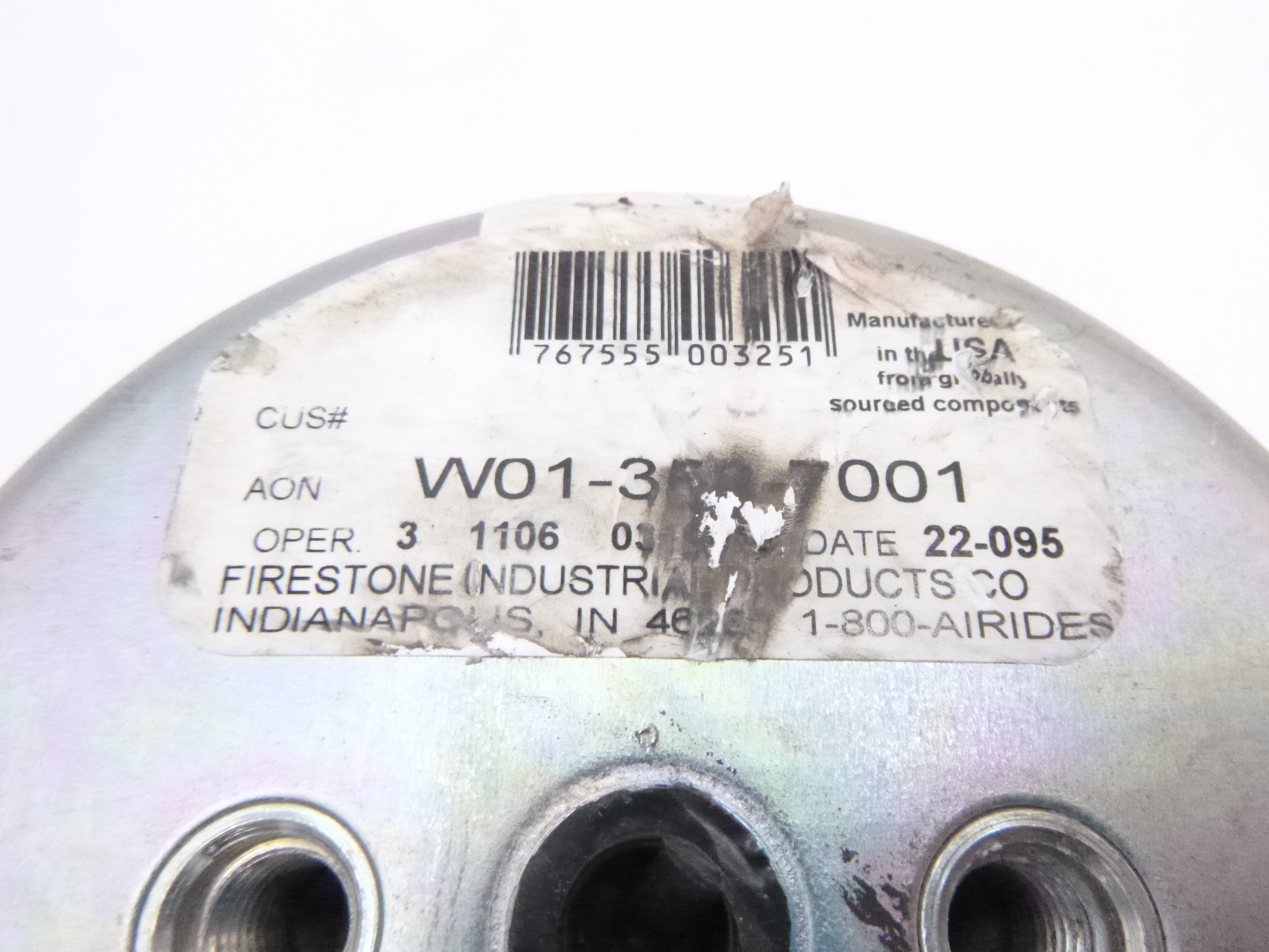 Firestone W01-358-7001 Single Convoluted Air Spring - OneClick Warehouse