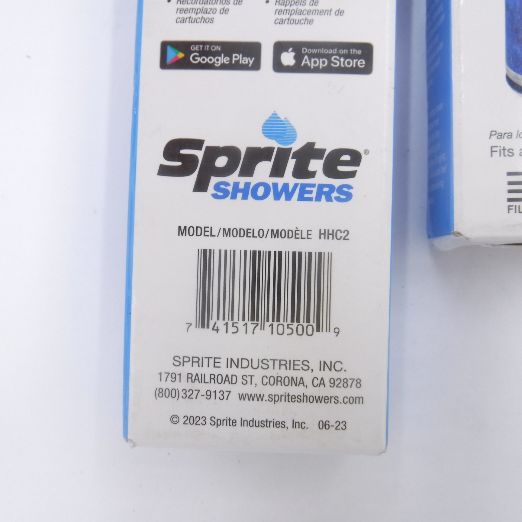 10 Pack Sprite HHC-2 Hand Held Replacement Shower Filter Cartridges ...