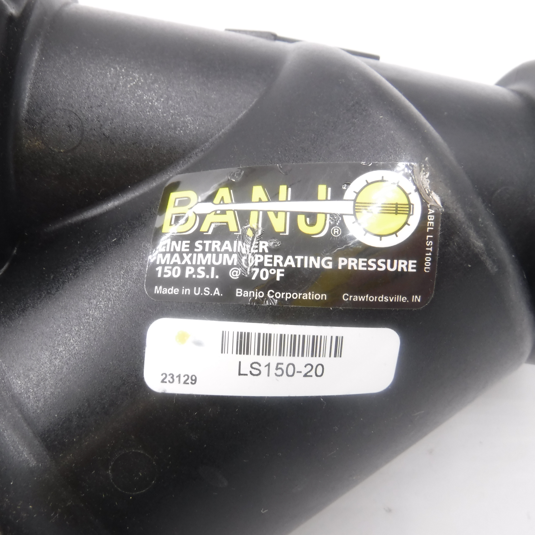 Banjo LS150-20 Line Y Strainer 1-1/2" x 1-1/2" Female NPT with 20 Mesh ...