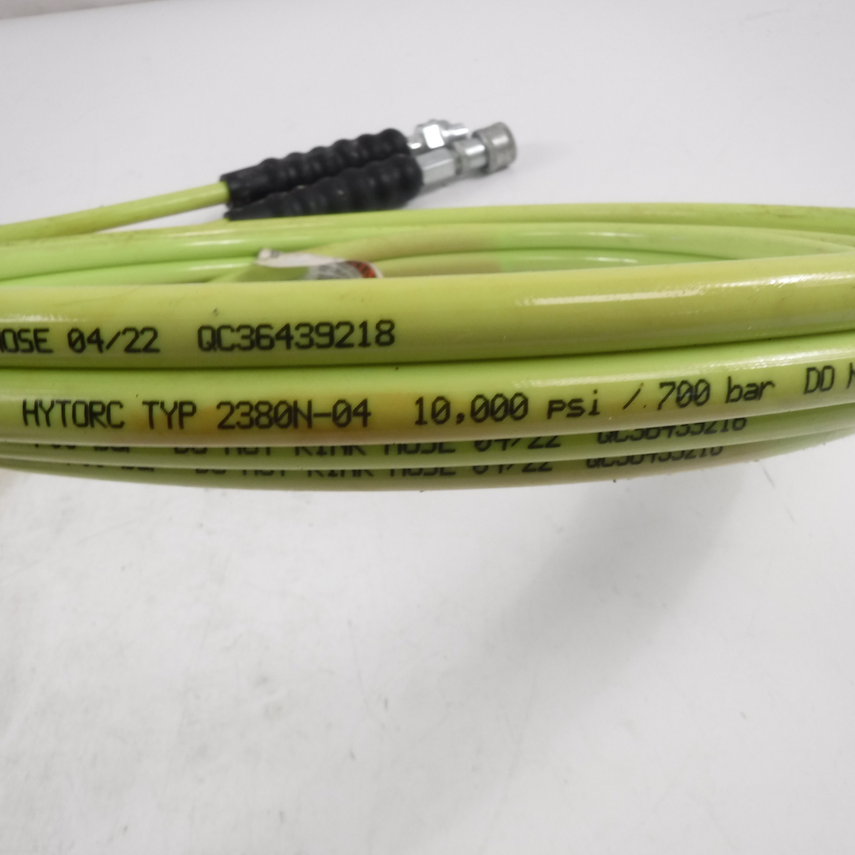 Hytorc 15' Steel Twin line Hose Assembly 090172S For Hydraulic Torque ...