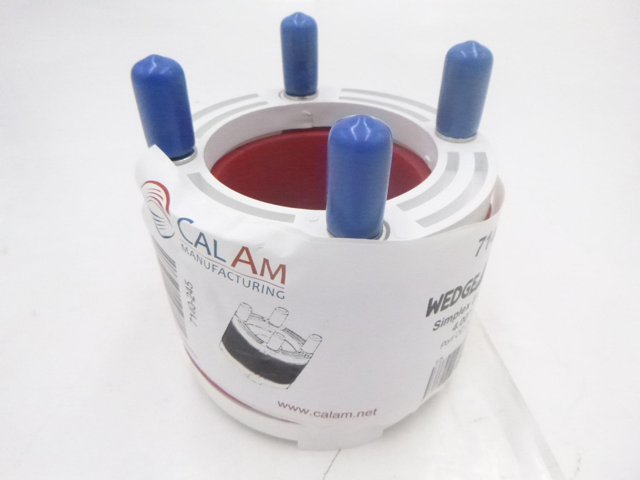 CalAm WedgeSeal 4" Simplex Entry Seal 7140-245 2.45" Port OD - OneClick Warehouse