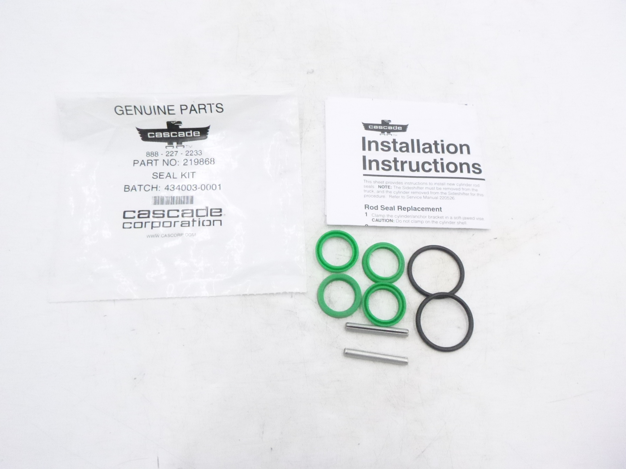 Genuine OEM Cascade 219868 Forklift Side Shift Cylinder Seal Kit ...