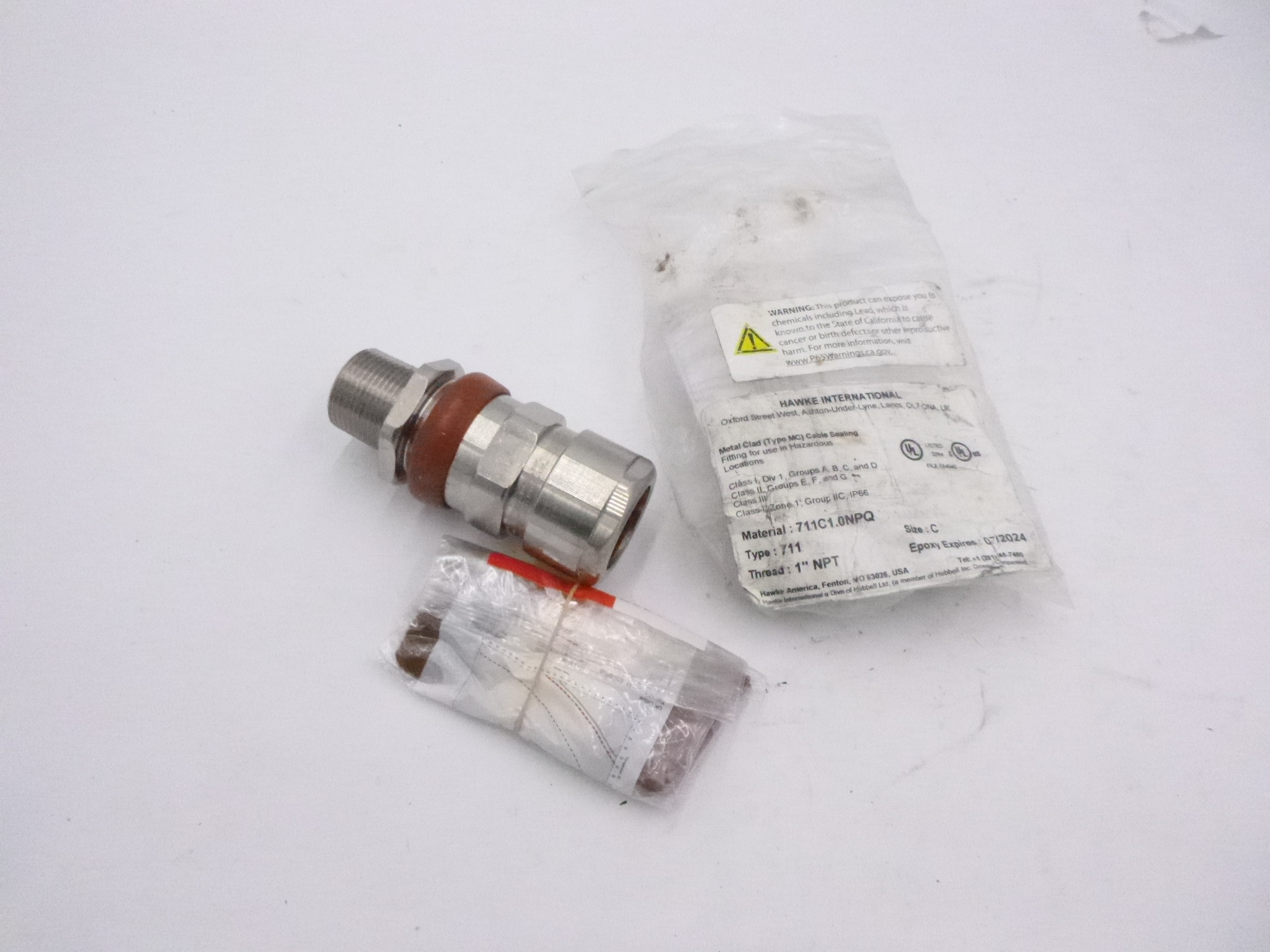 Hawke International 711 Series Cable Gland Size C 1" Entry Thread ...