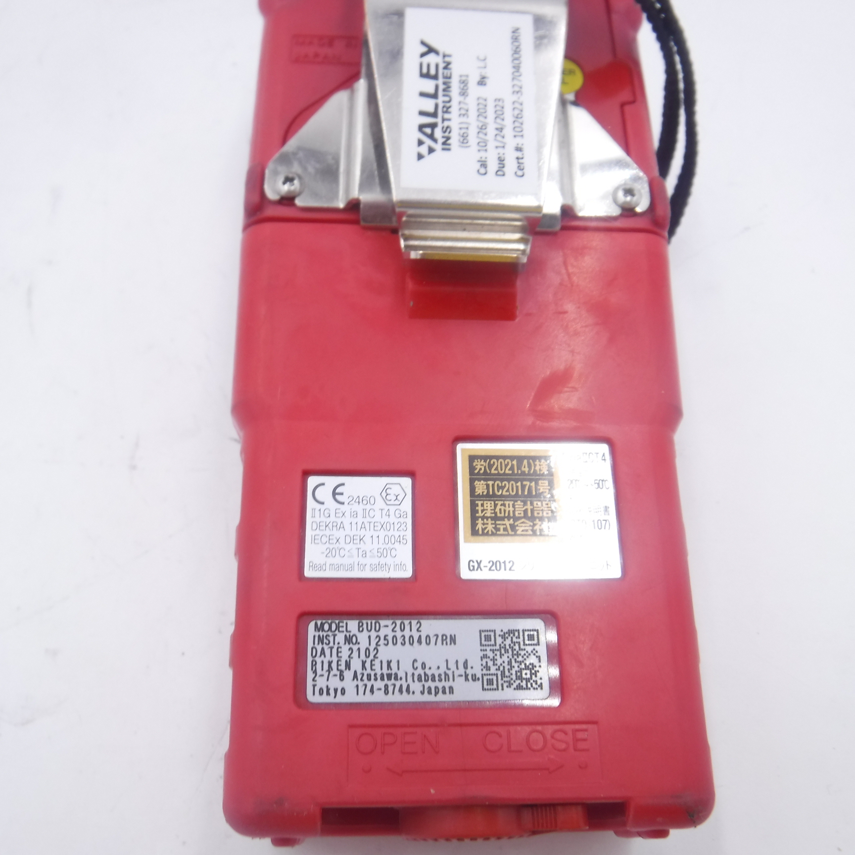 SEE DESC RKI GX-2012 Gas Air Monitor & Leak Multi Gas Monitor ...